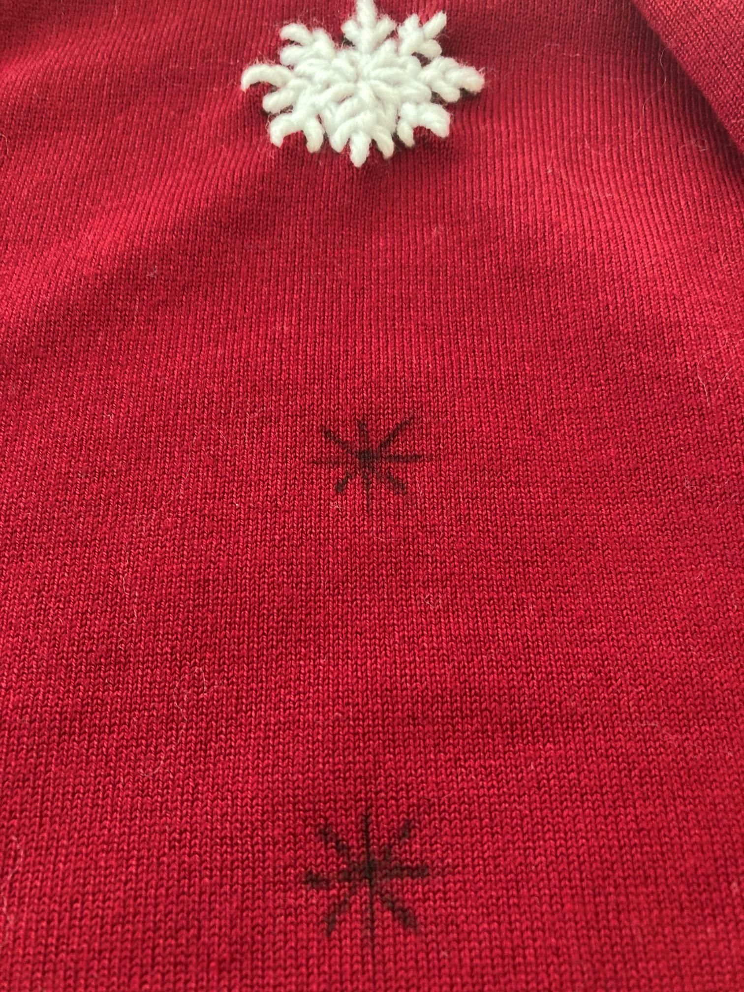 Snowflakes Embroidery on Sweater : 5 Steps (with Pictures) - Instructables