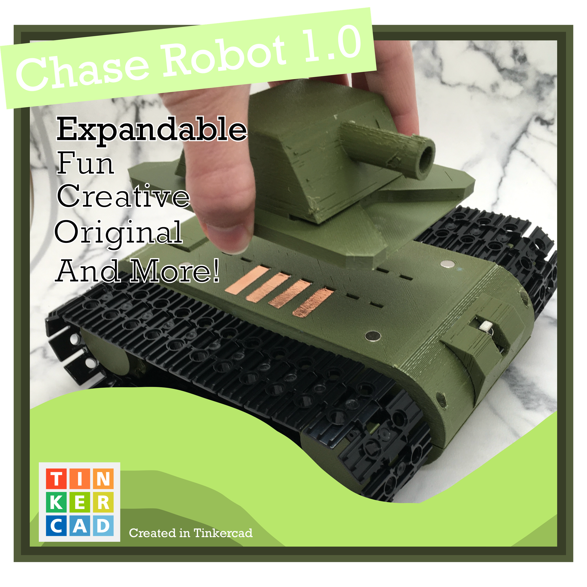 Chase the Expandable Robot 1.0 : 7 Steps (with Pictures) - Instructables