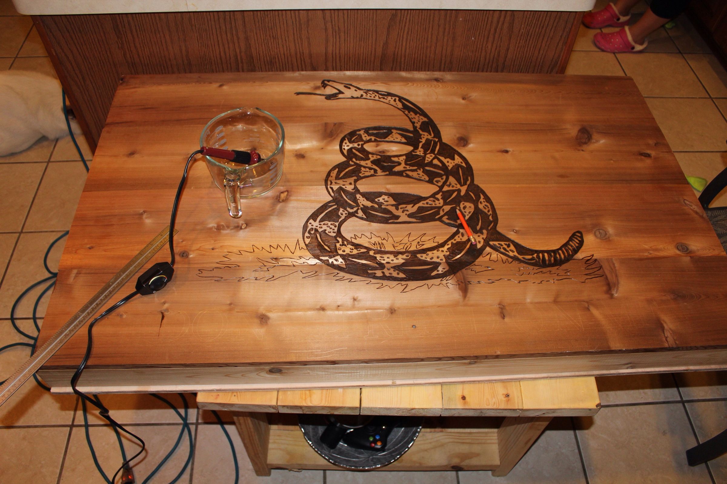 Burned Wood Art With Secret Storage : 10 Steps - Instructables