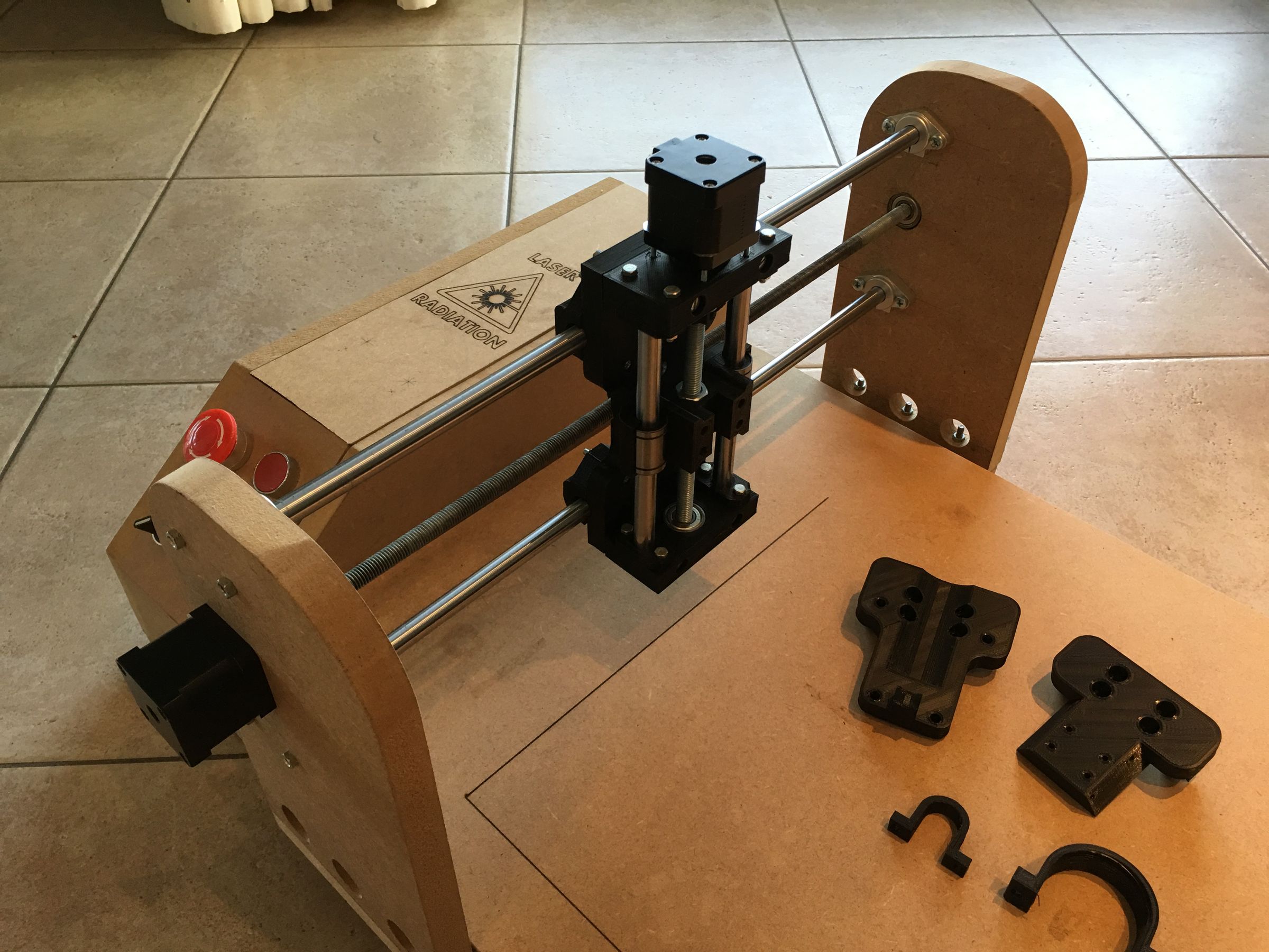 Make a Z-axis for Your Laser Engraver! : 4 Steps (with Pictures ...