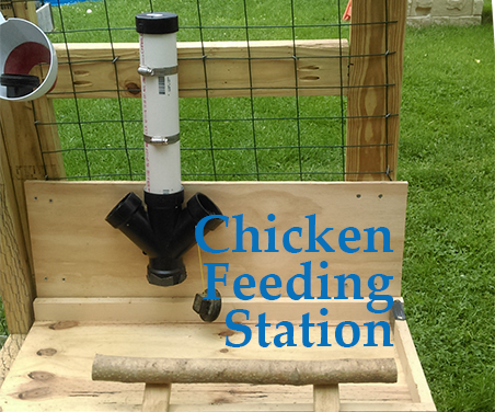 Chicken Feeding Station : 3 Steps (with Pictures) - Instructables