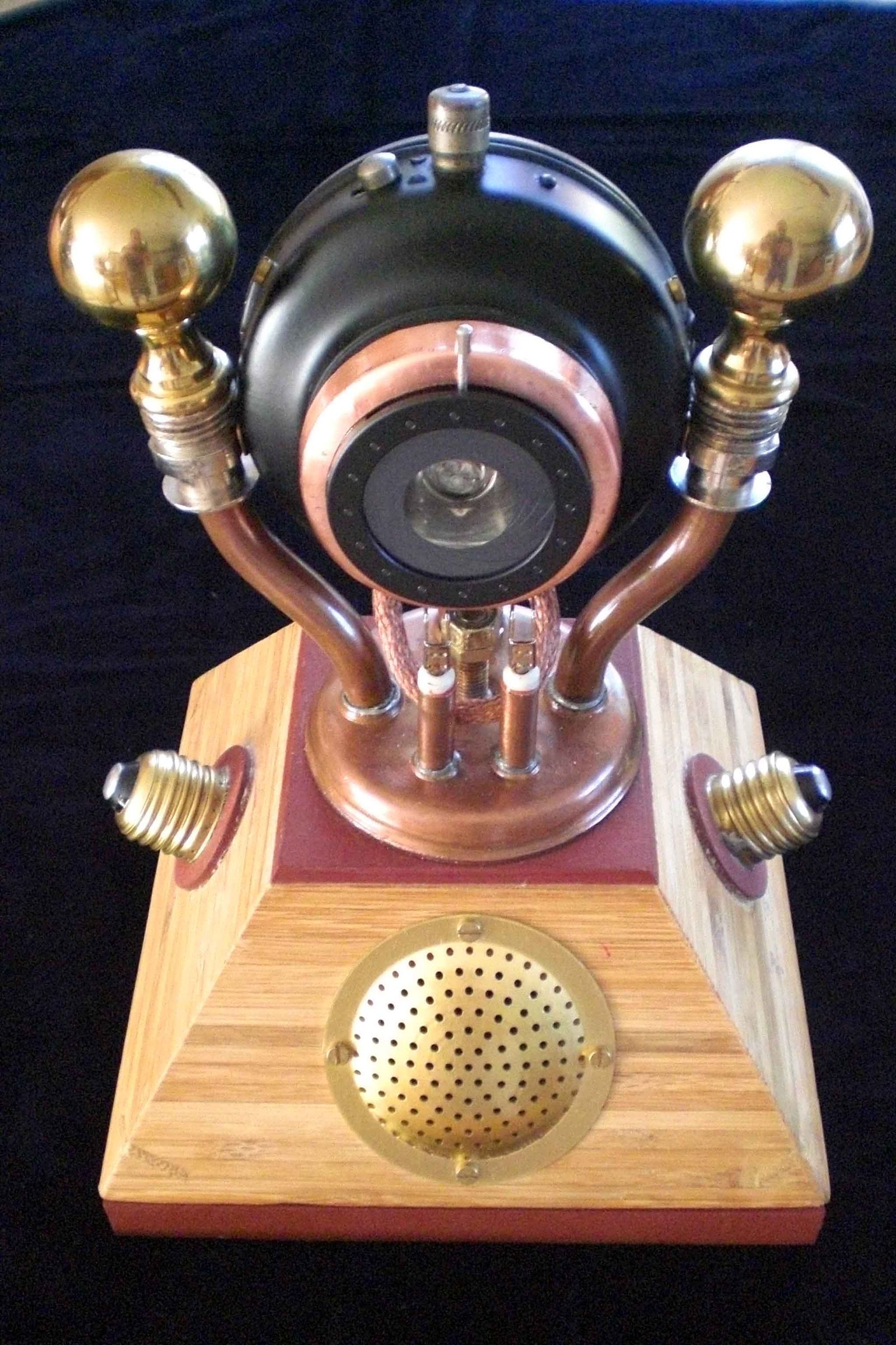 Steampunk-Plasma-Telegraph : 4 Steps (with Pictures) - Instructables