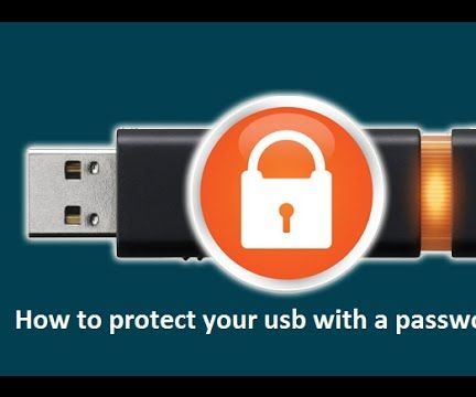 How to Protect Your Usb With a Password - Instructables