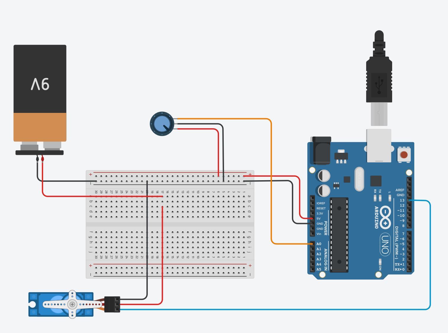Sound Sensor & Servo: Reactive Motion : 4 Steps - Instructables