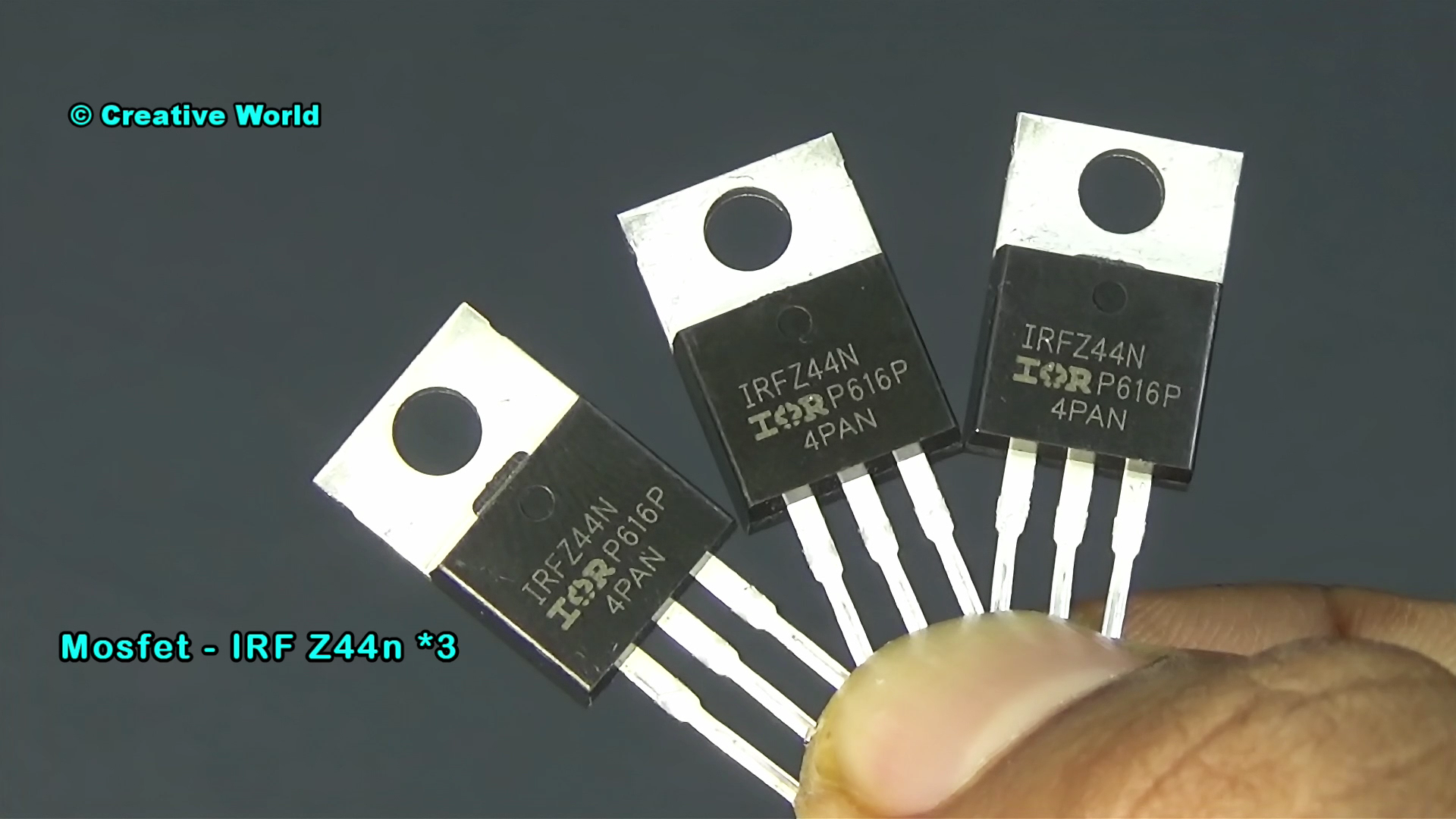 Simple Electronics Project Using Mosfet - Creative Ideas : 4 Steps ...