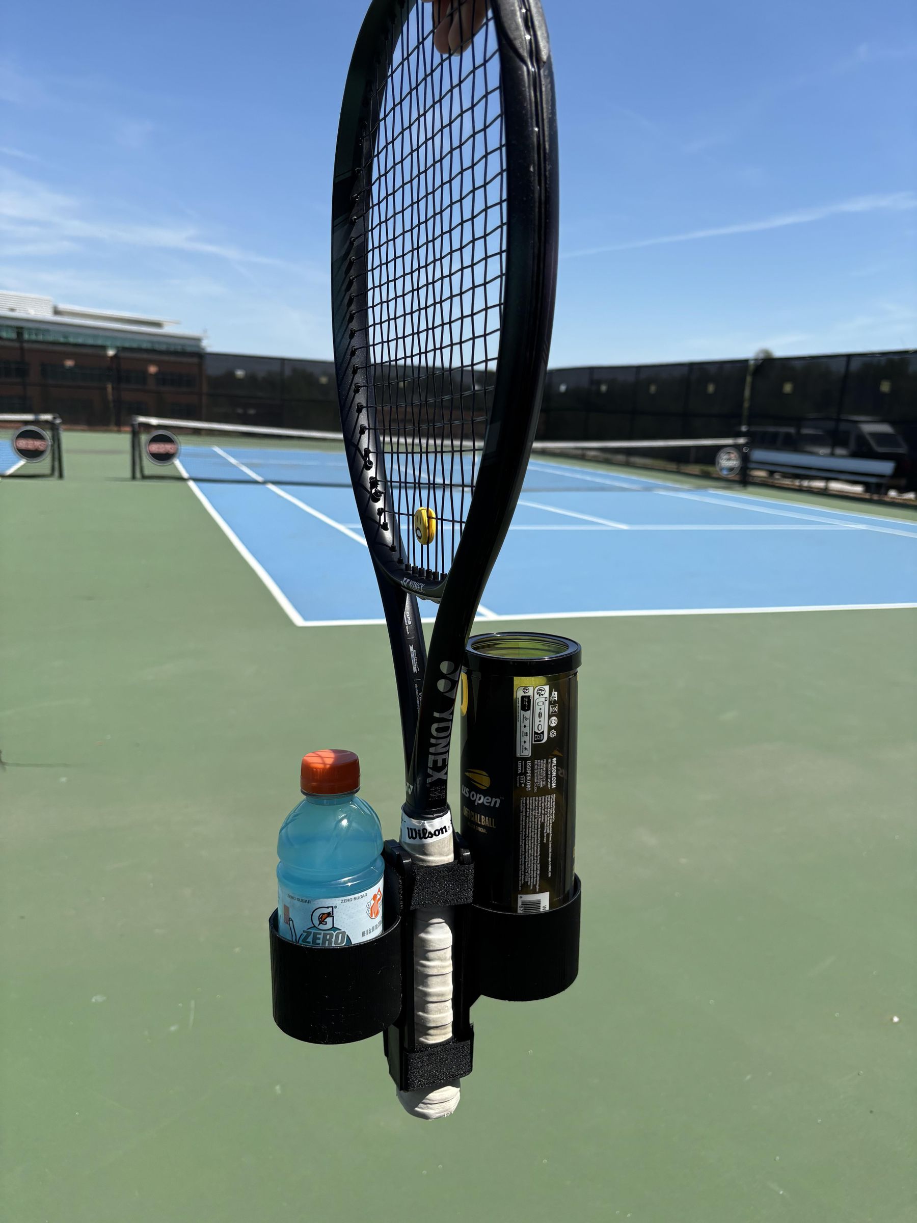 Racket Rack - Custom Attachment for Tennis Rackets : 3 Steps (with ...