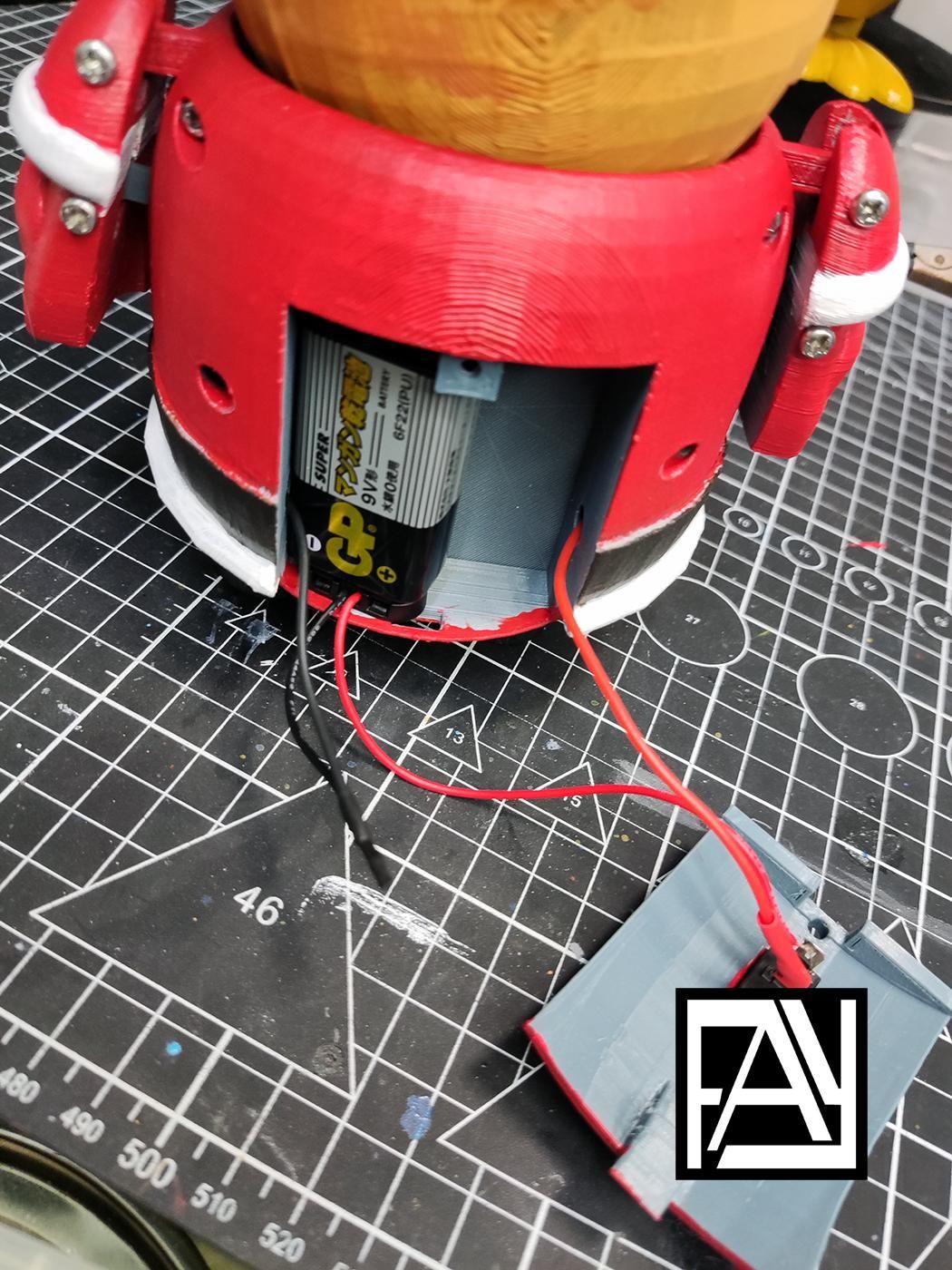 Dancing Santa Clause Automata : 8 Steps (with Pictures) - Instructables