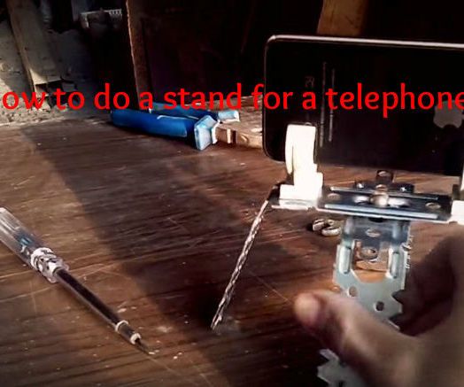 How to Do a Stand for a Telephone - Instructables
