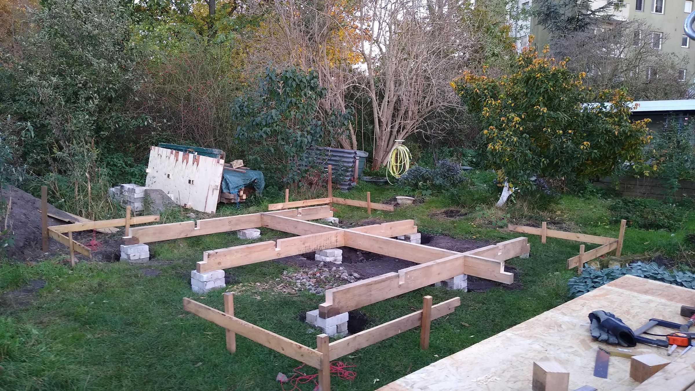 A-Frame Garden Shed From Reused Wood : 30 Steps (with Pictures ...