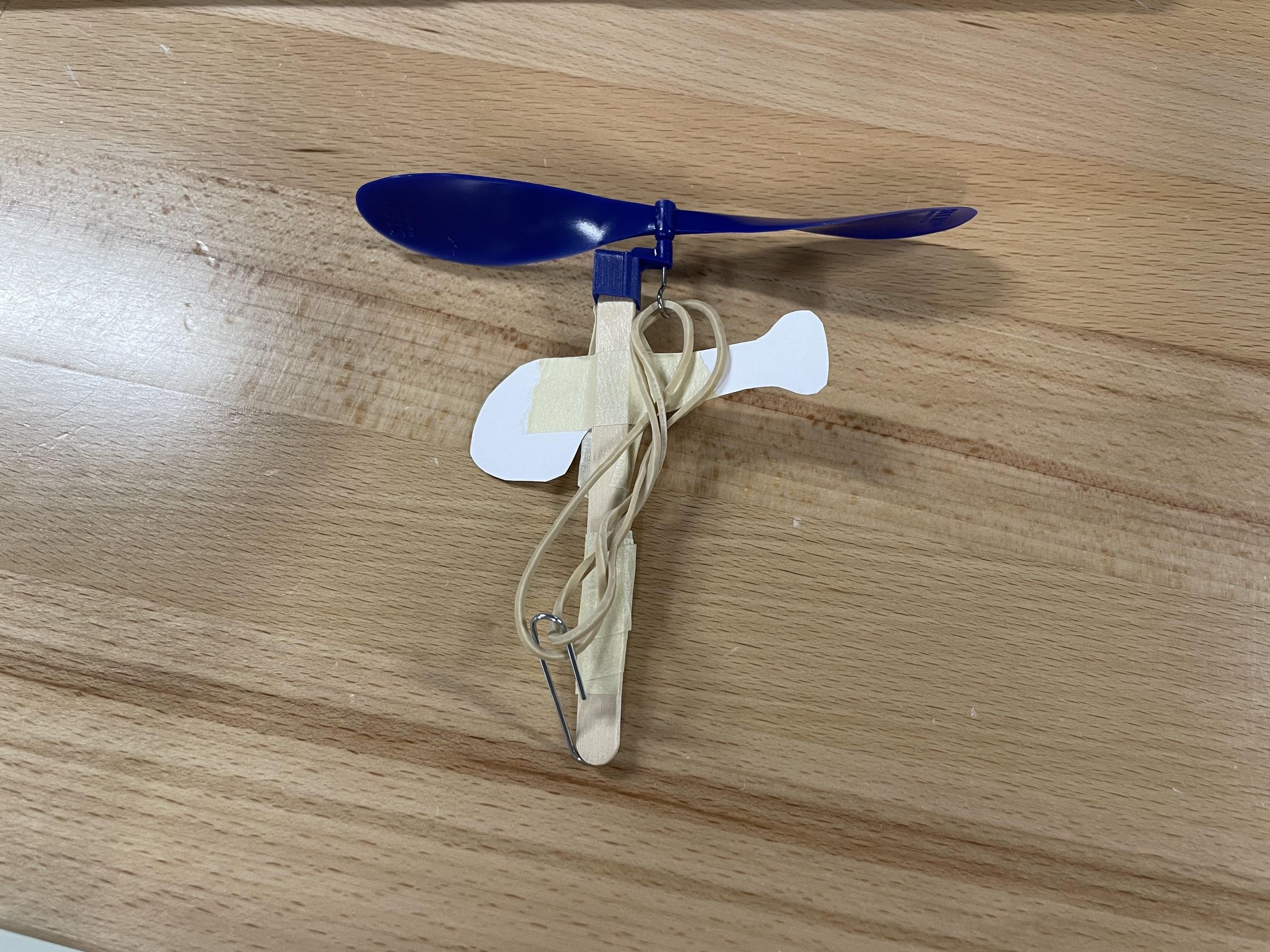 All Age Rubber Band Helicopter : 7 Steps (with Pictures) - Instructables