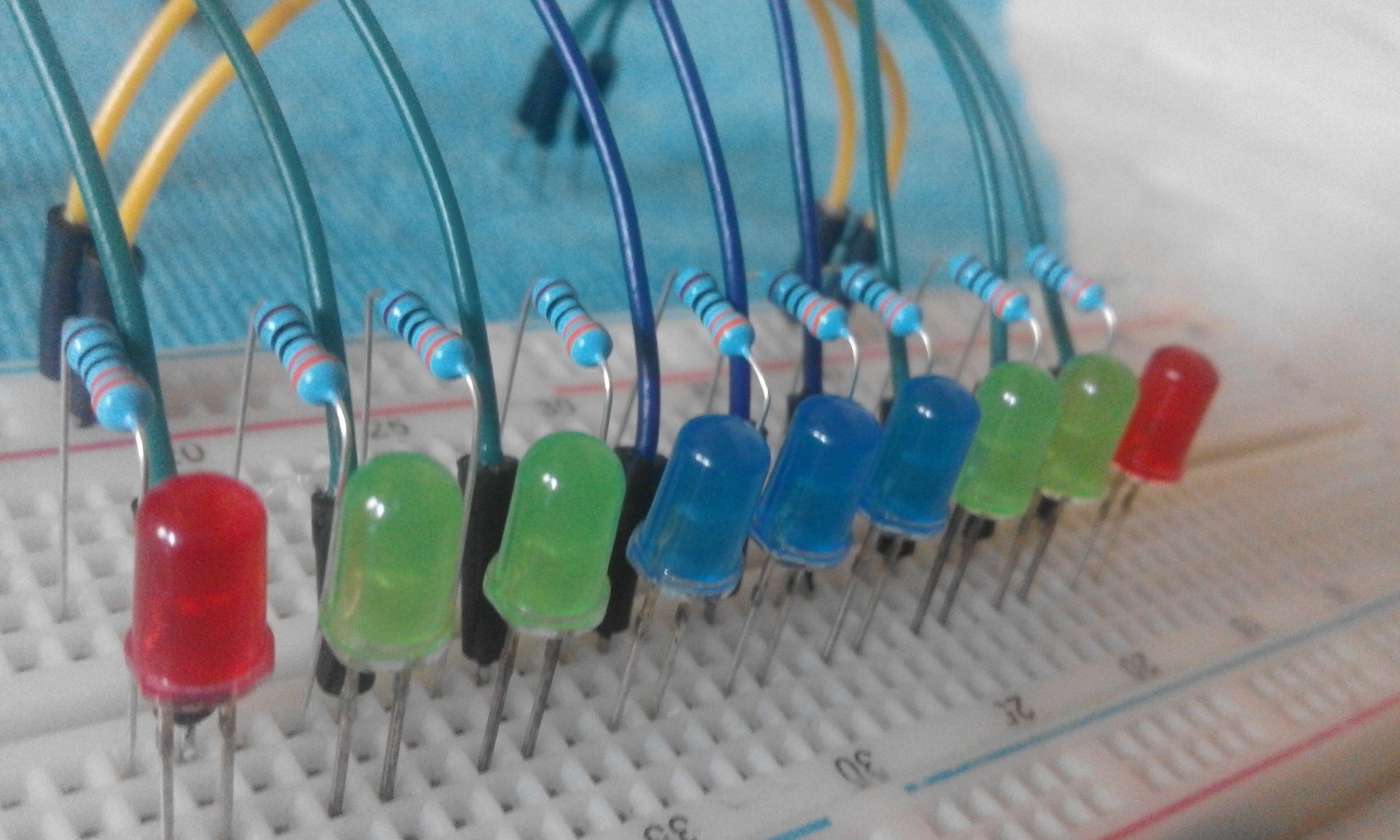 Waren's L.E.D Music Visualizer : 16 Steps (with Pictures) - Instructables