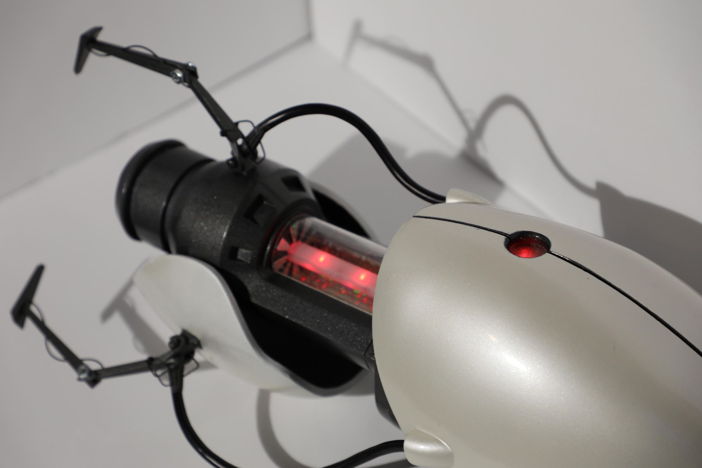 Making a LED Aperture Science Handheld Portal Device : 6 Steps (with ...