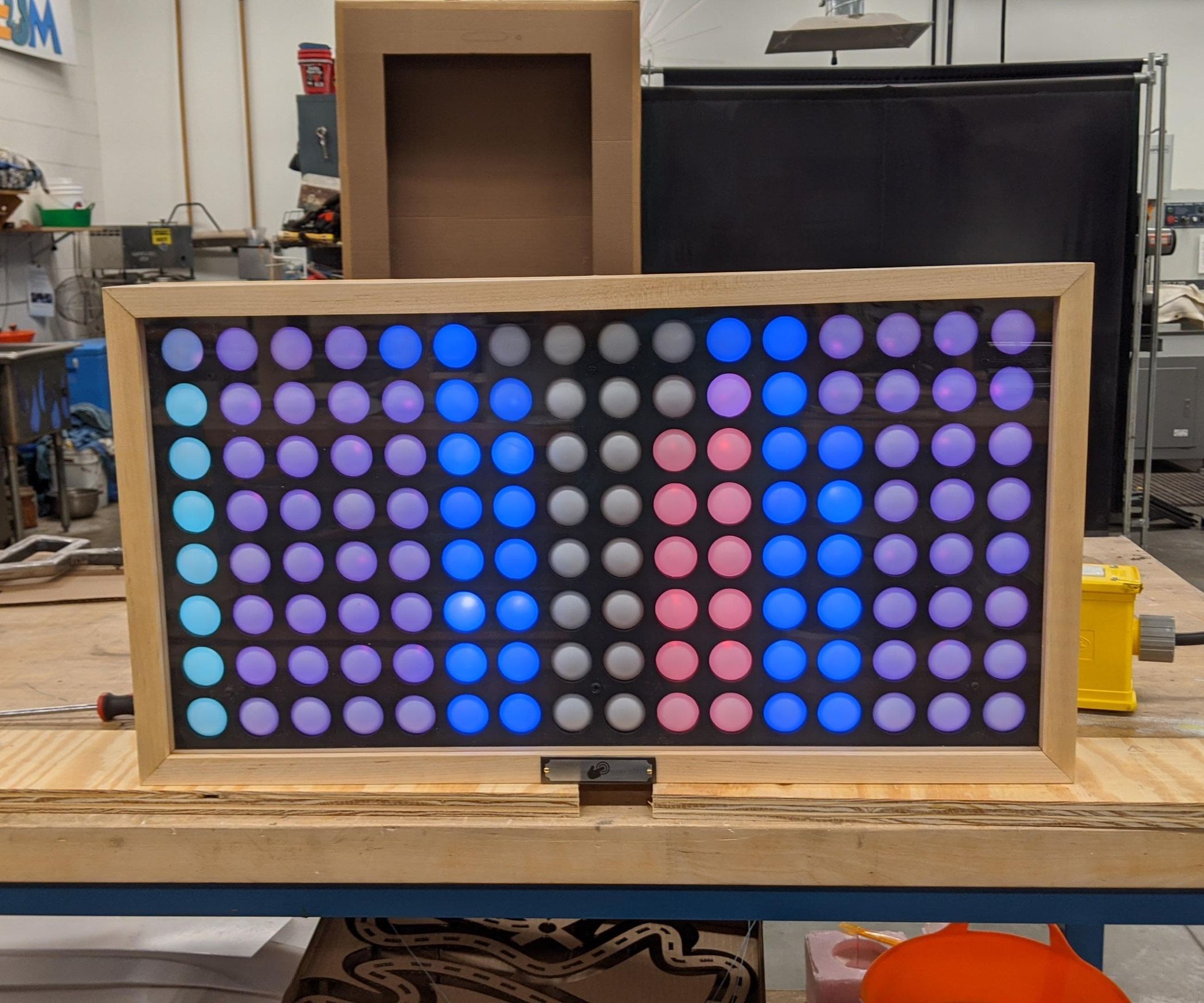 Interactive Ping Pong Pixel Board : 7 Steps (with Pictures) - Instructables