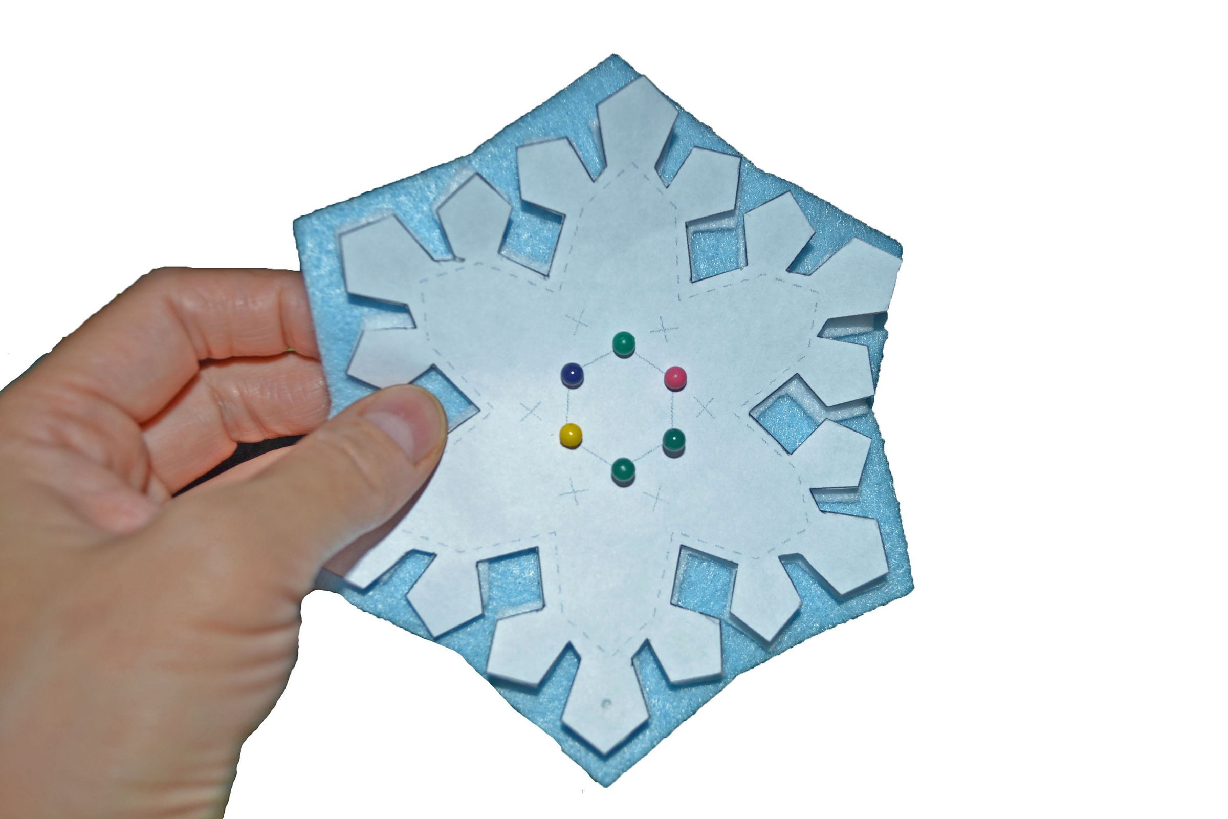 Felt Snowflake Ornaments : 11 Steps (with Pictures) - Instructables