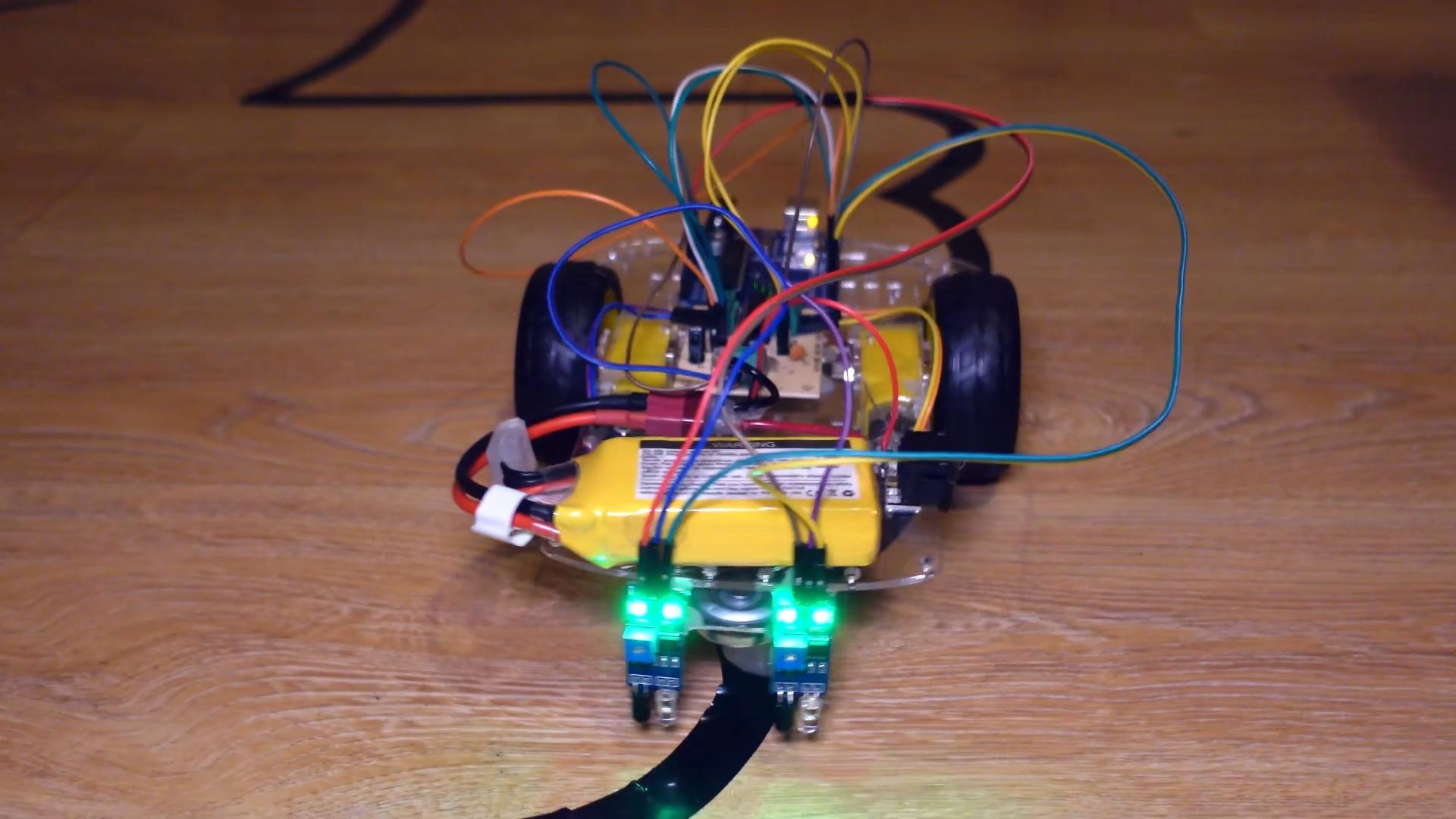 Make a FAST Line Follower Robot Using PID! : 5 Steps - Instructables