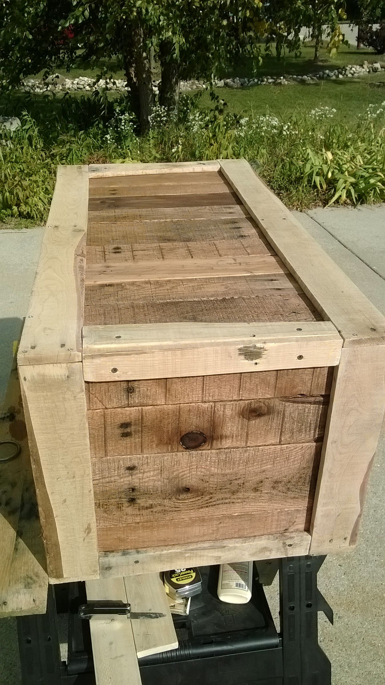 False Bottom Trunk From Reclaimed Wood (Pallets) : 7 Steps (with ...