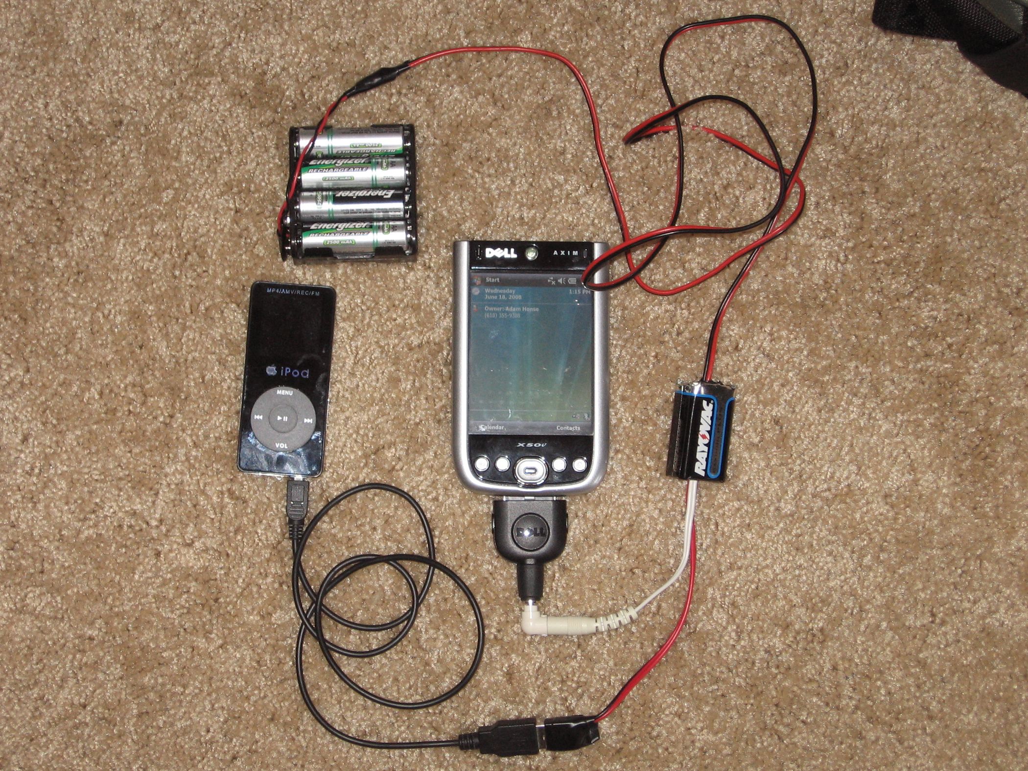 Ultimate Portable Power Source: Axim, PSP, and USB All-in-one Charger ...