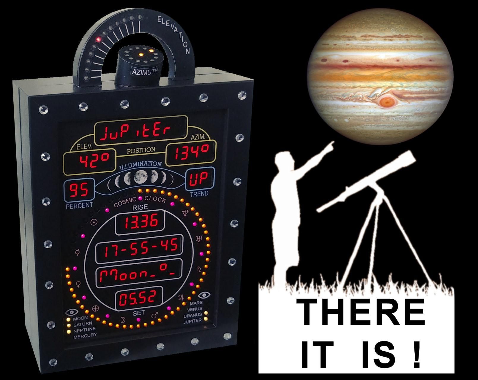 Planet Locating 'Cosmic Clock' : 21 Steps (with Pictures) - Instructables