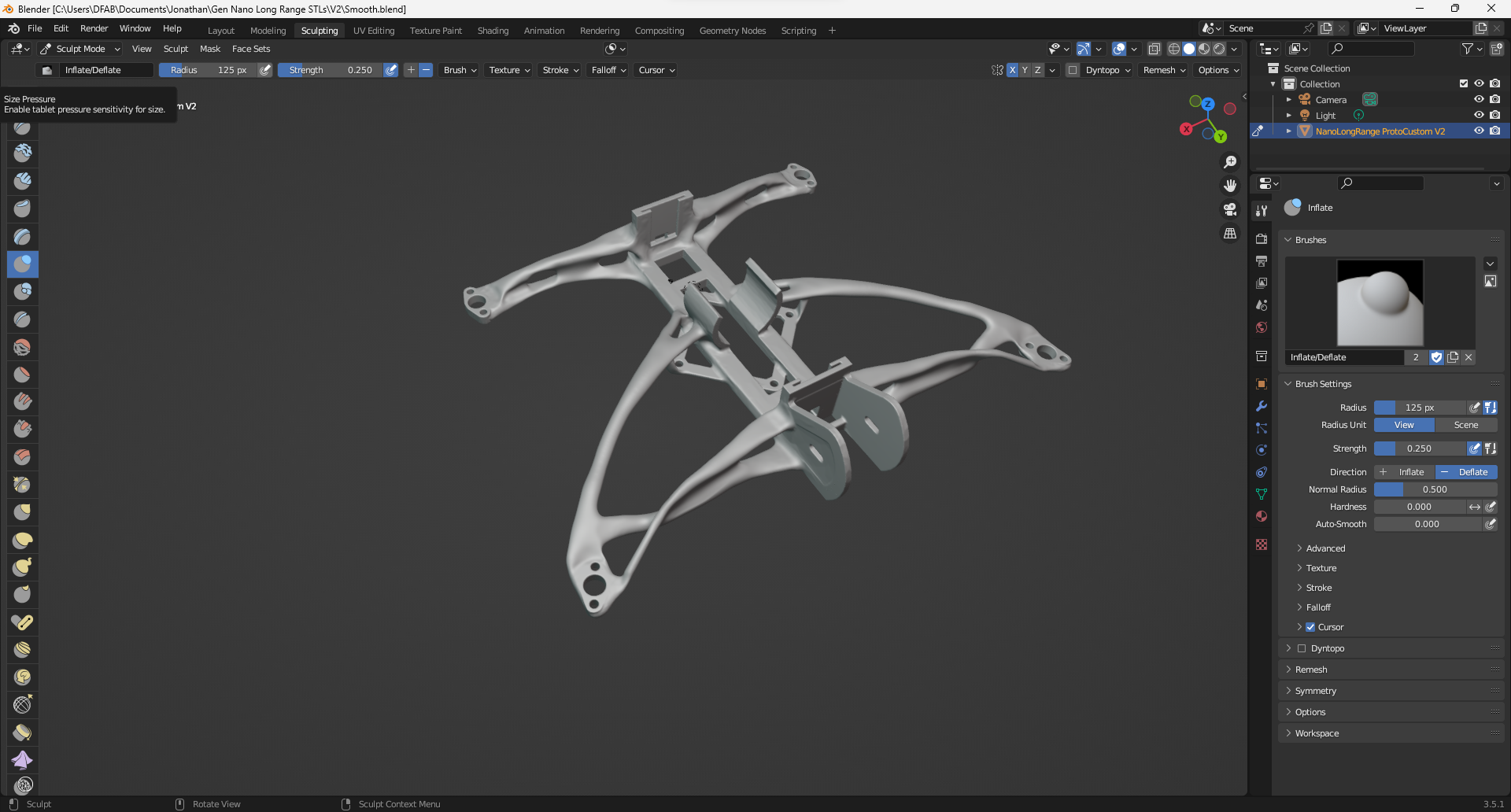 Pushing 3D Printing by Making a Drone With Fusion360 Generative Design ...
