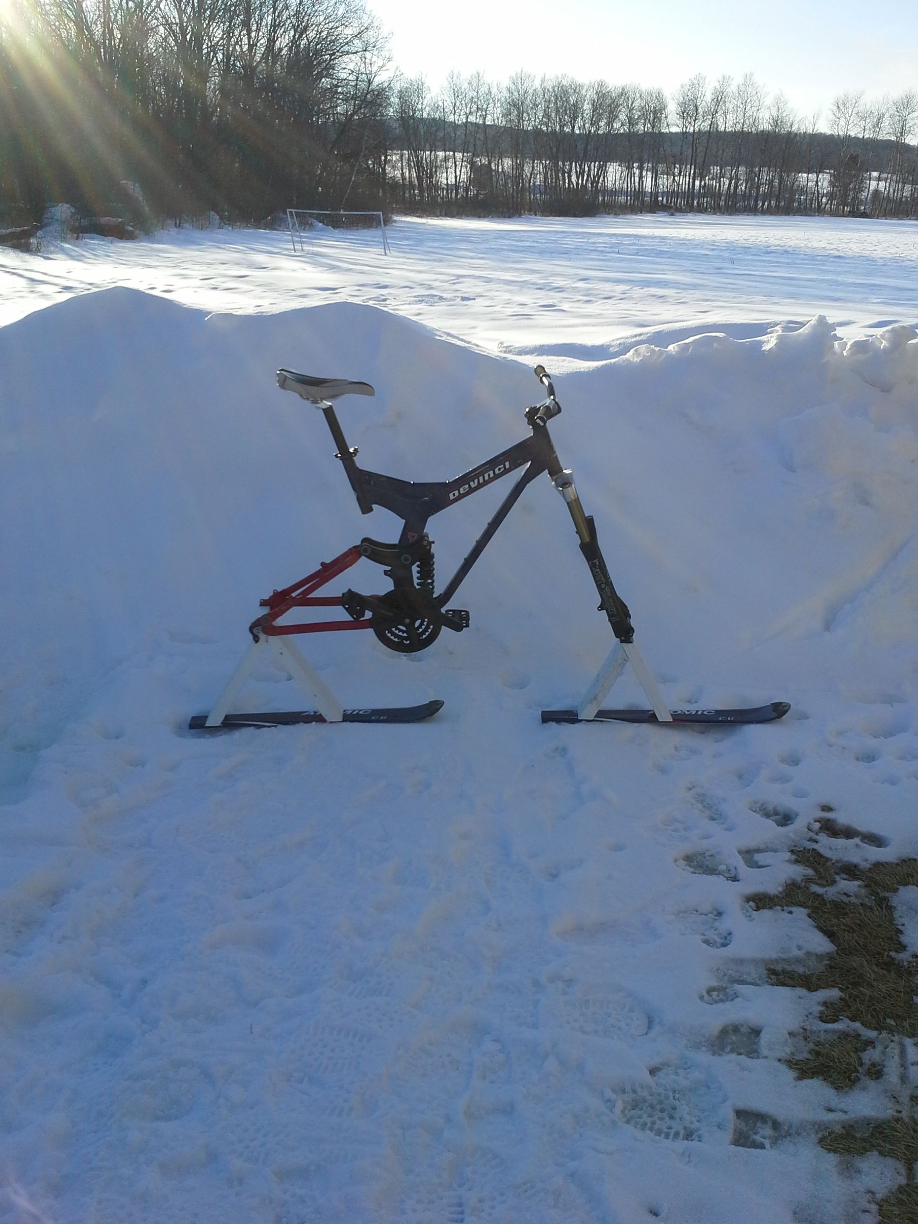 How to Create a Downhill Ski-Bike : 5 Steps (with Pictures) - Instructables