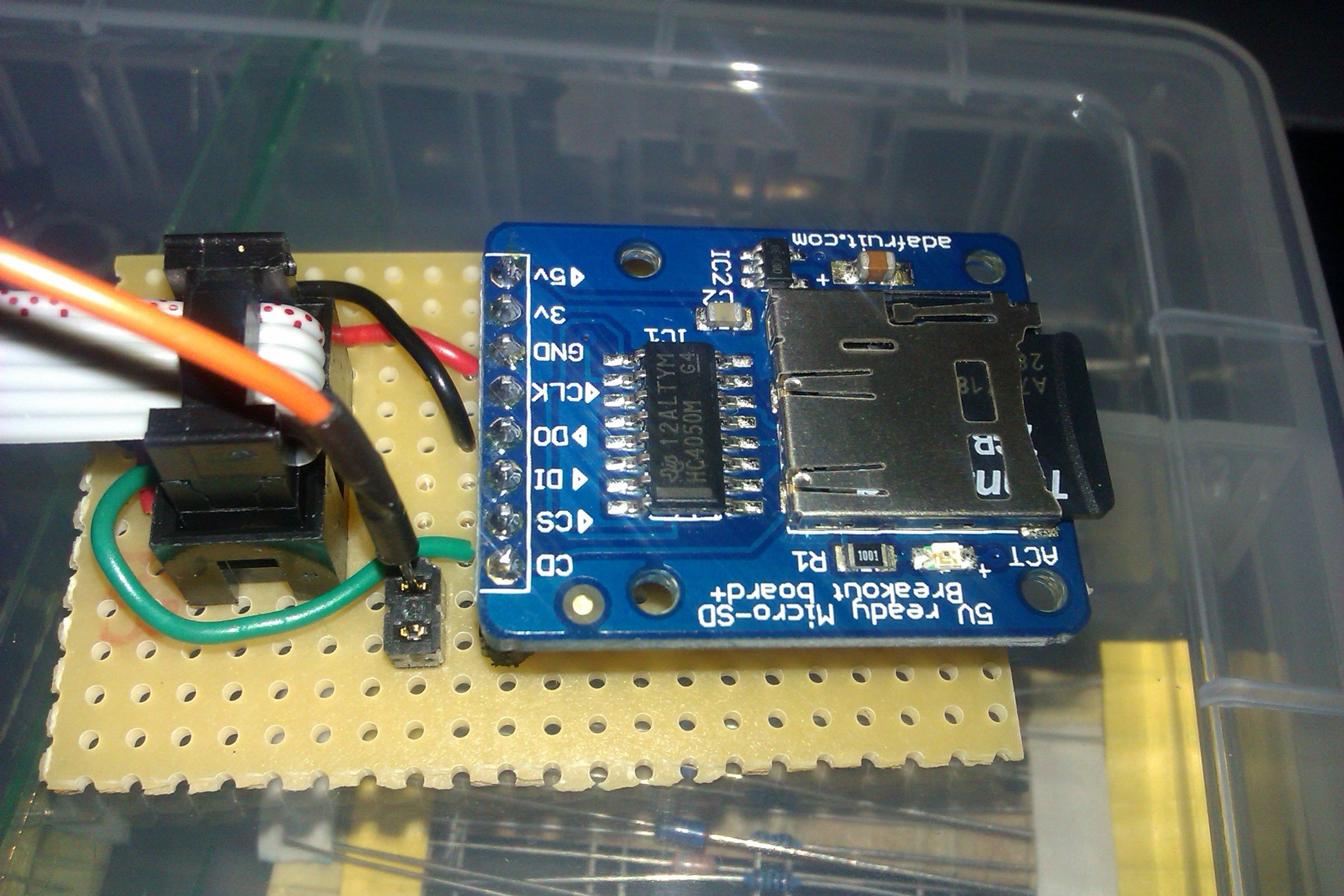 Connecting Adafruit SD Card Breakout to Leonardo - Instructables