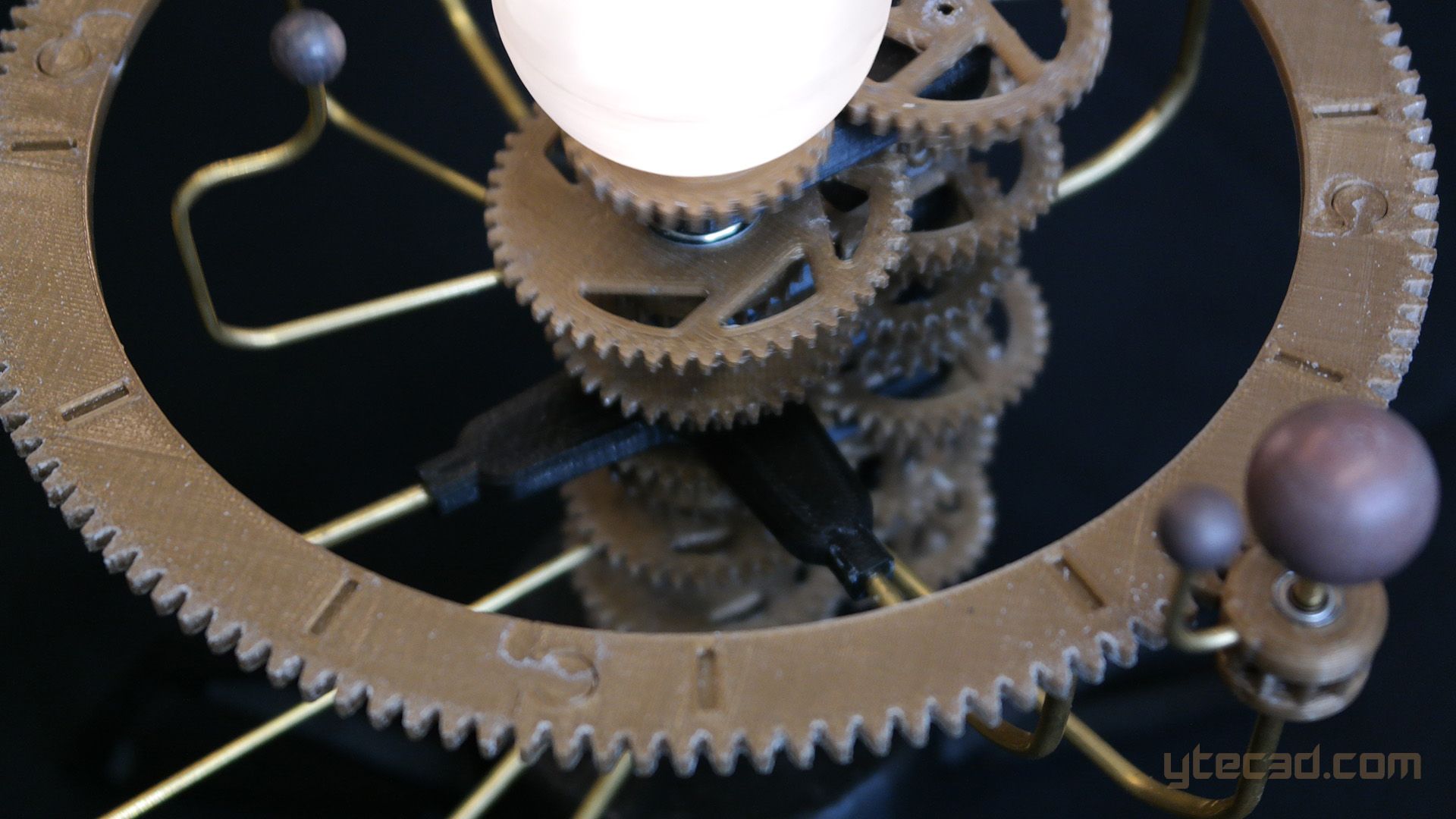 Clock Gears Solar System