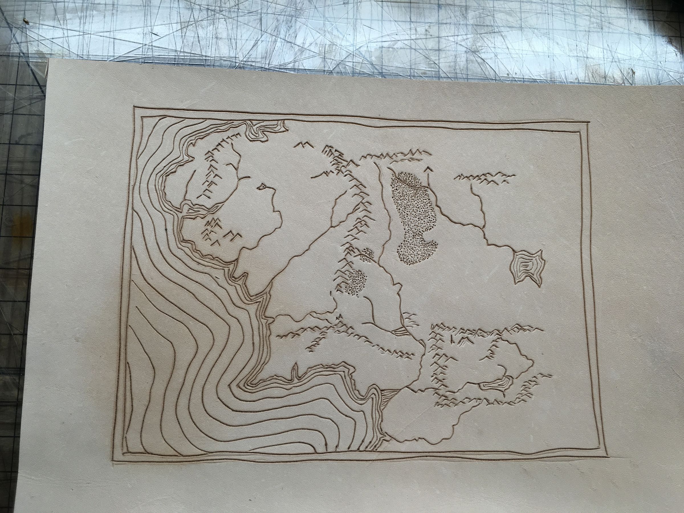 Leather Map Carving : 3 Steps (with Pictures) - Instructables