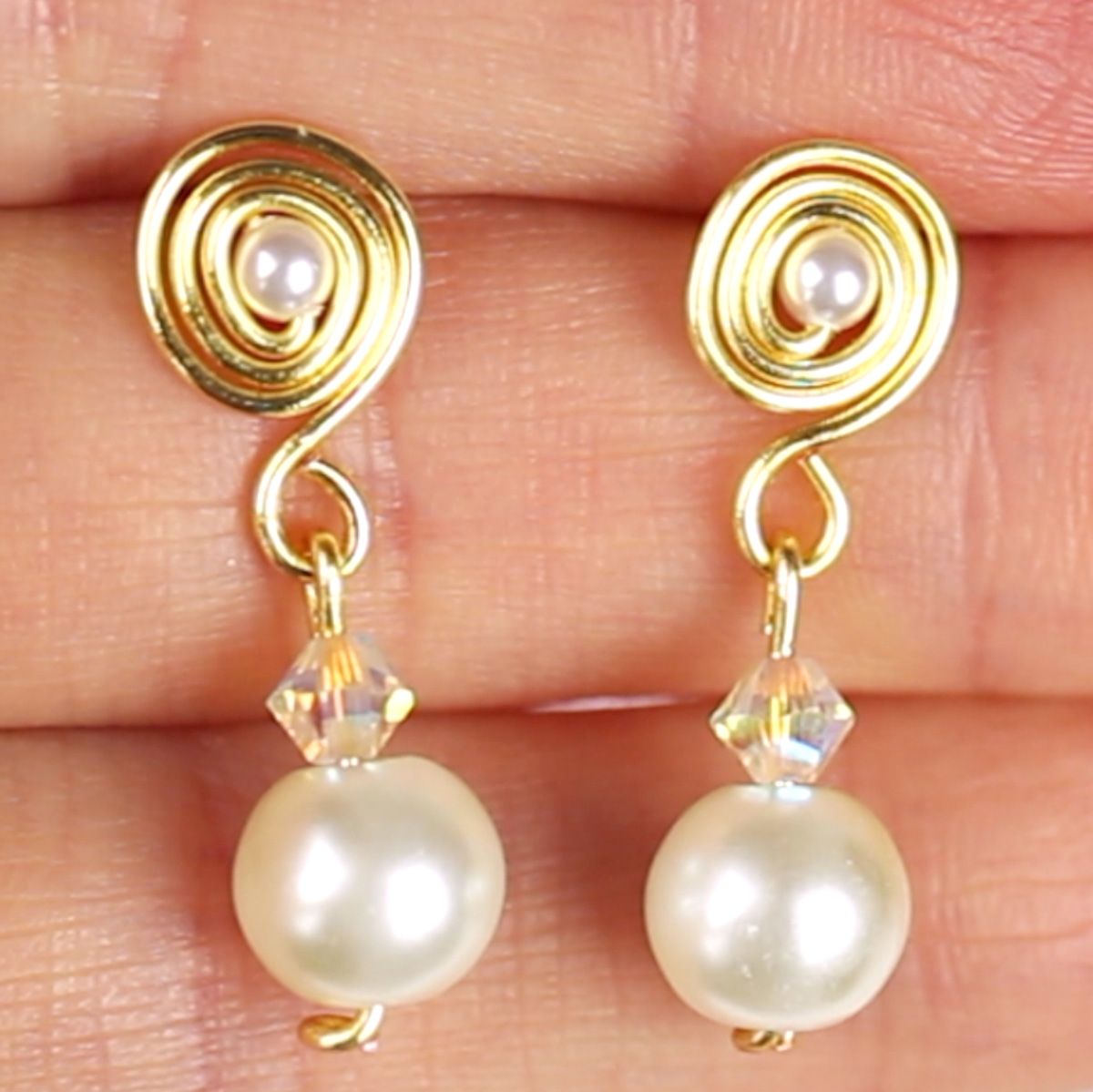 3 Super Easy Earrings! | Earrings DIY : 5 Steps (with Pictures ...