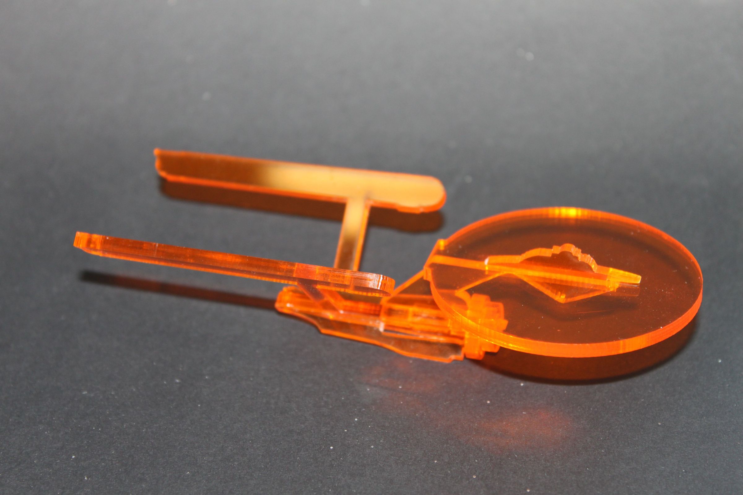Laser Cut Star Trek Enterprise Model : 5 Steps (with Pictures ...