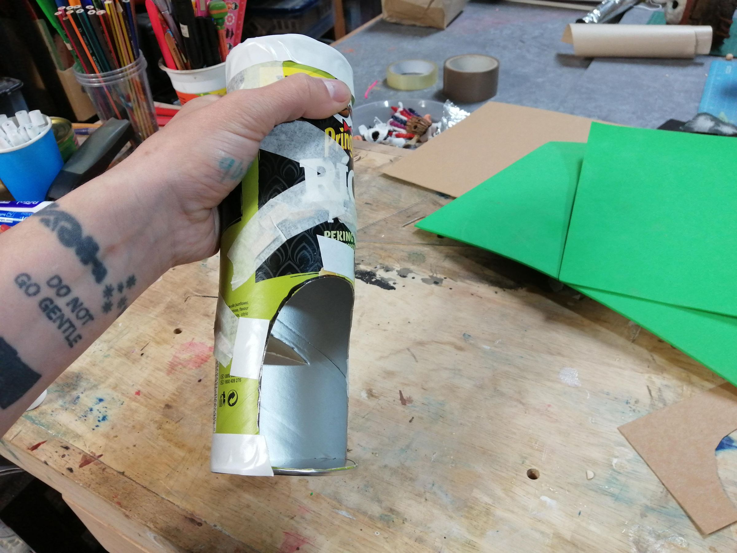 Pringles Tube Dice Tower : 9 Steps (with Pictures) - Instructables