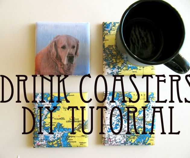 Drink Coasters - DIY Tutorial : 3 Steps (with Pictures) - Instructables