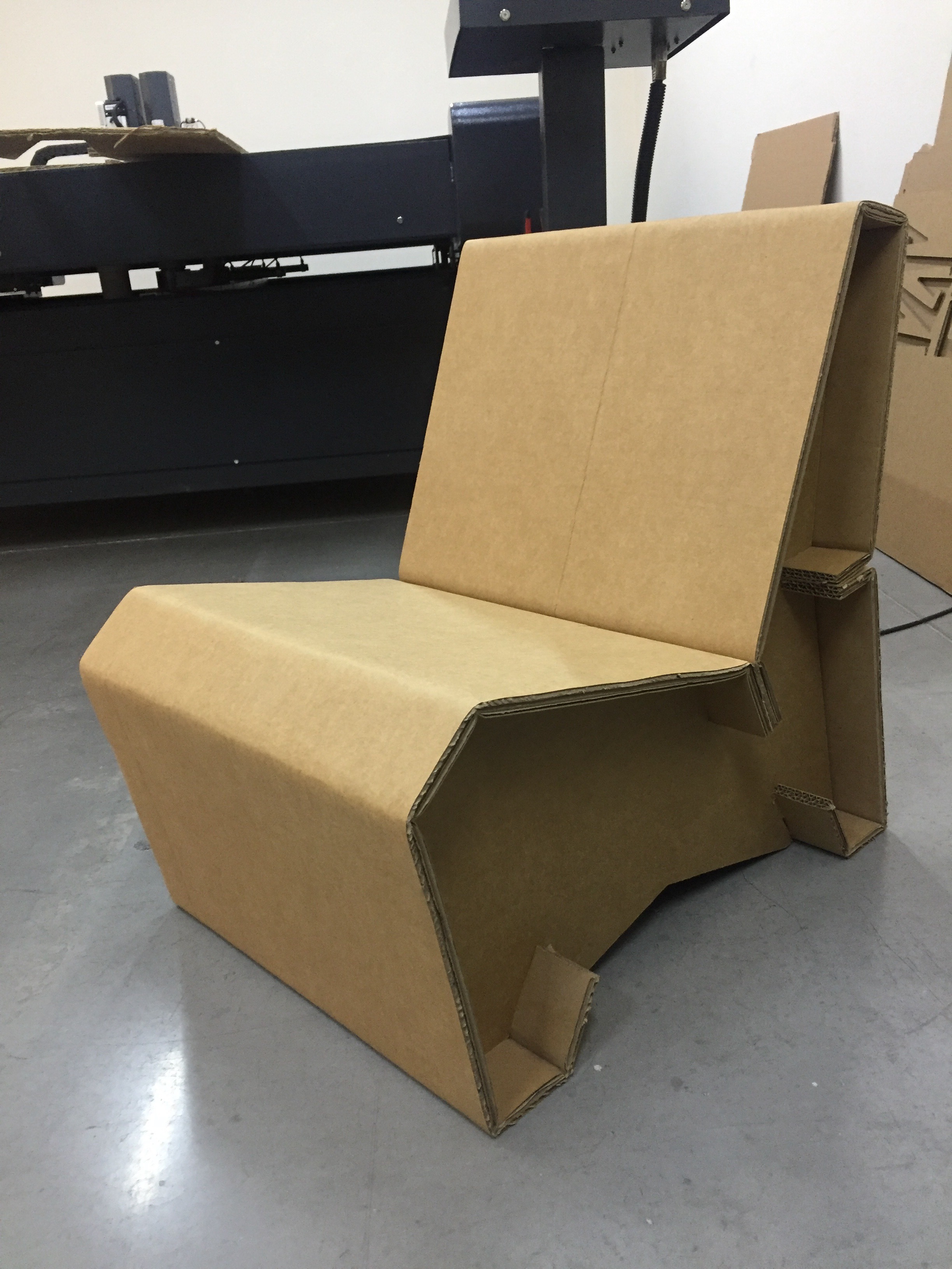5 Piece Cardboard Lounge Chair : 6 Steps (with Pictures) - Instructables
