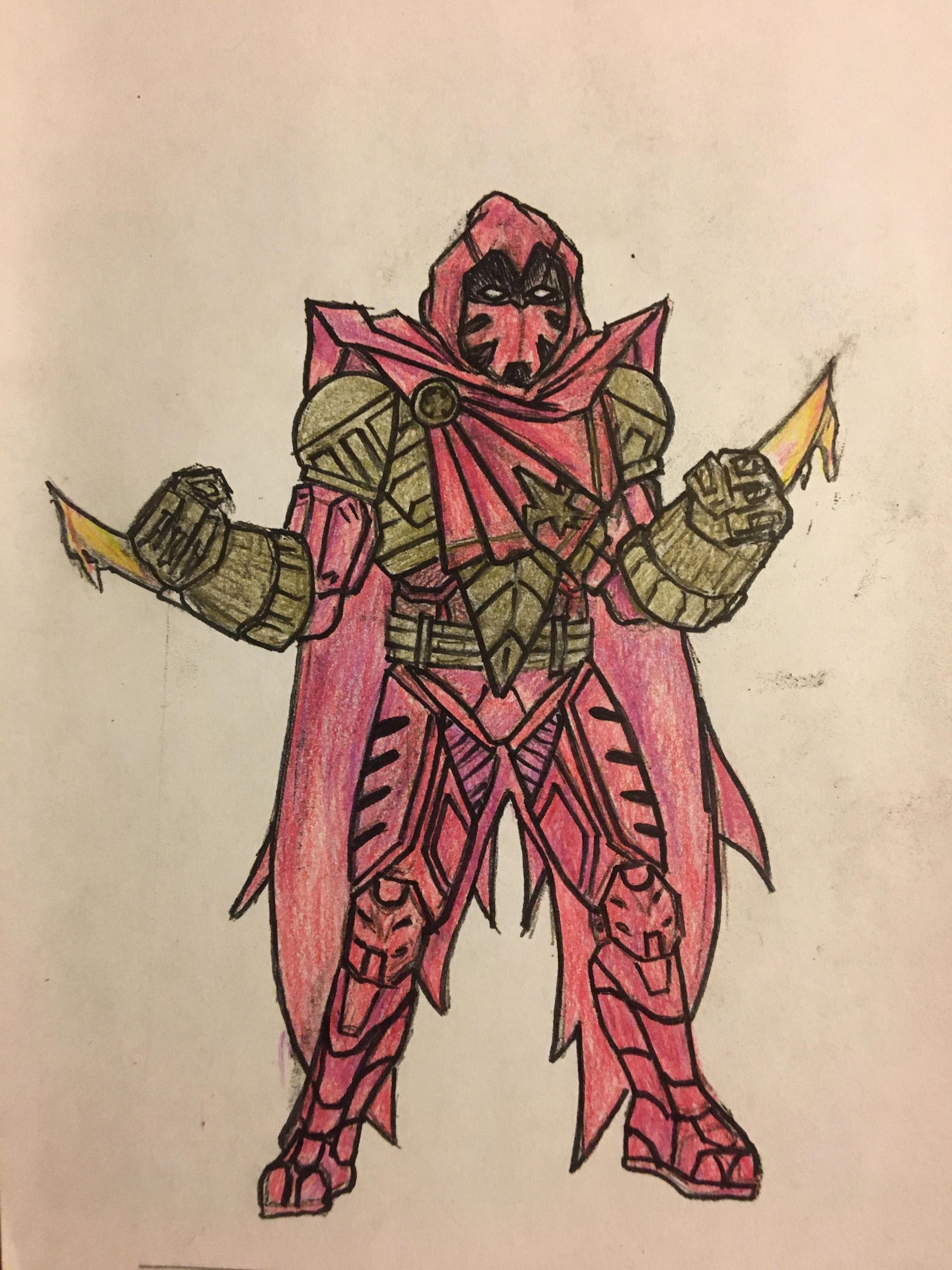 How to Make a DC: "Azrael" Costume : 21 Steps (with Pictures ...