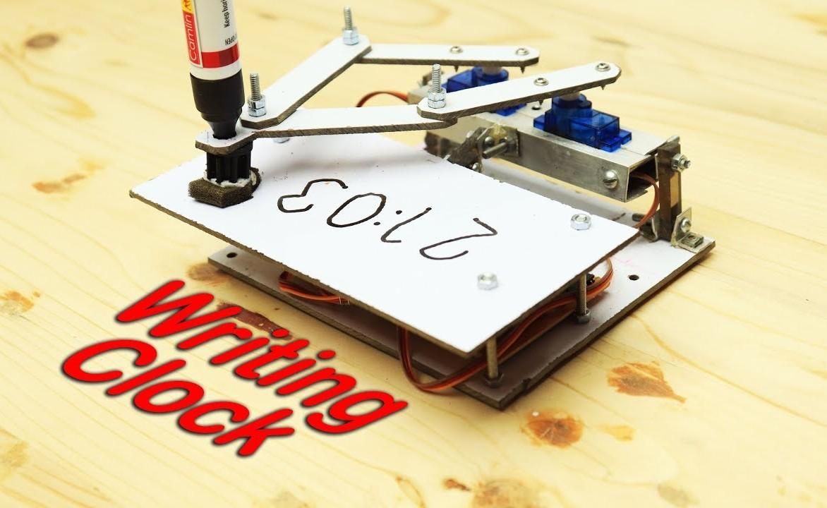 Real Time Writing Clock : 10 Steps - Instructables