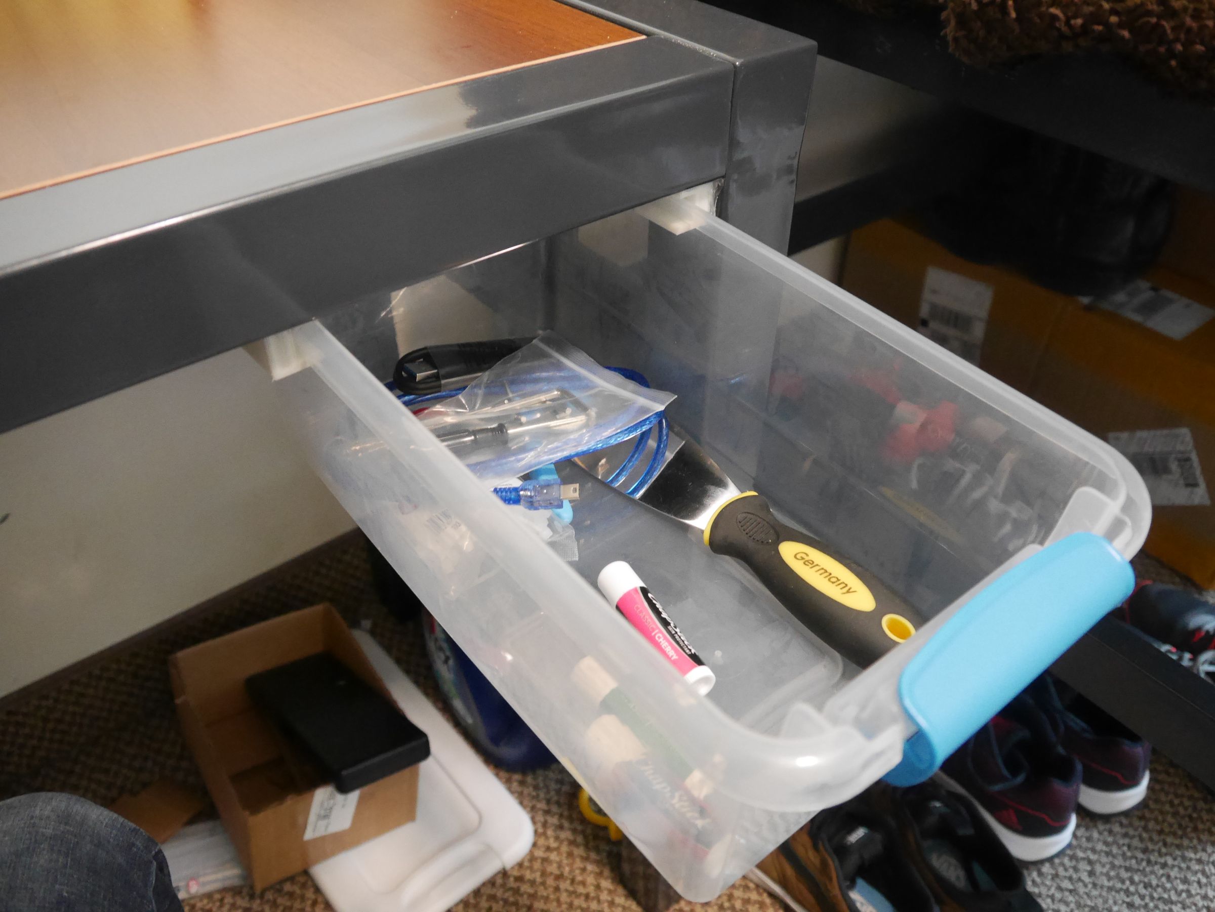 College Hacks: Desk Drawer : 6 Steps (with Pictures) - Instructables