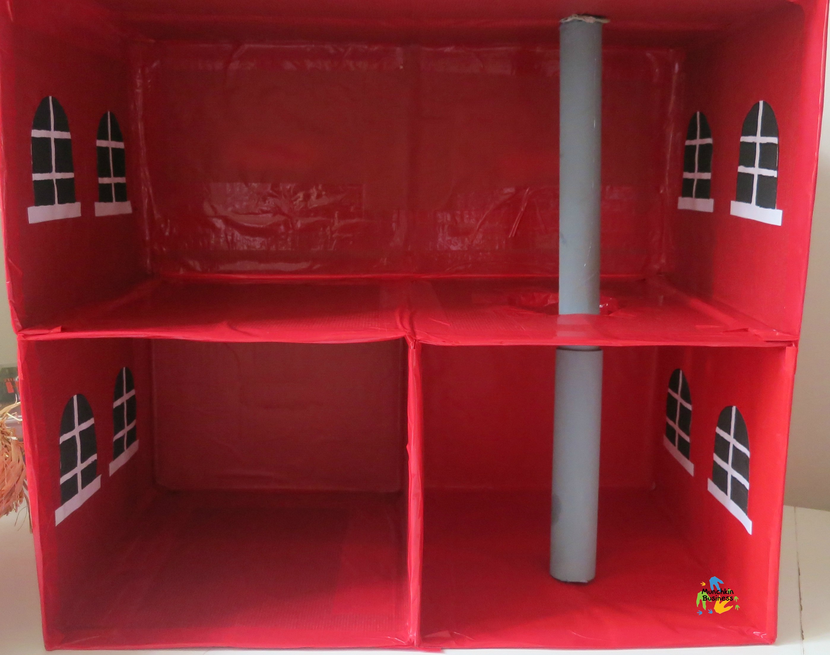 DIY Fire Station Toy From Recycled Boxes : 6 Steps (with Pictures ...