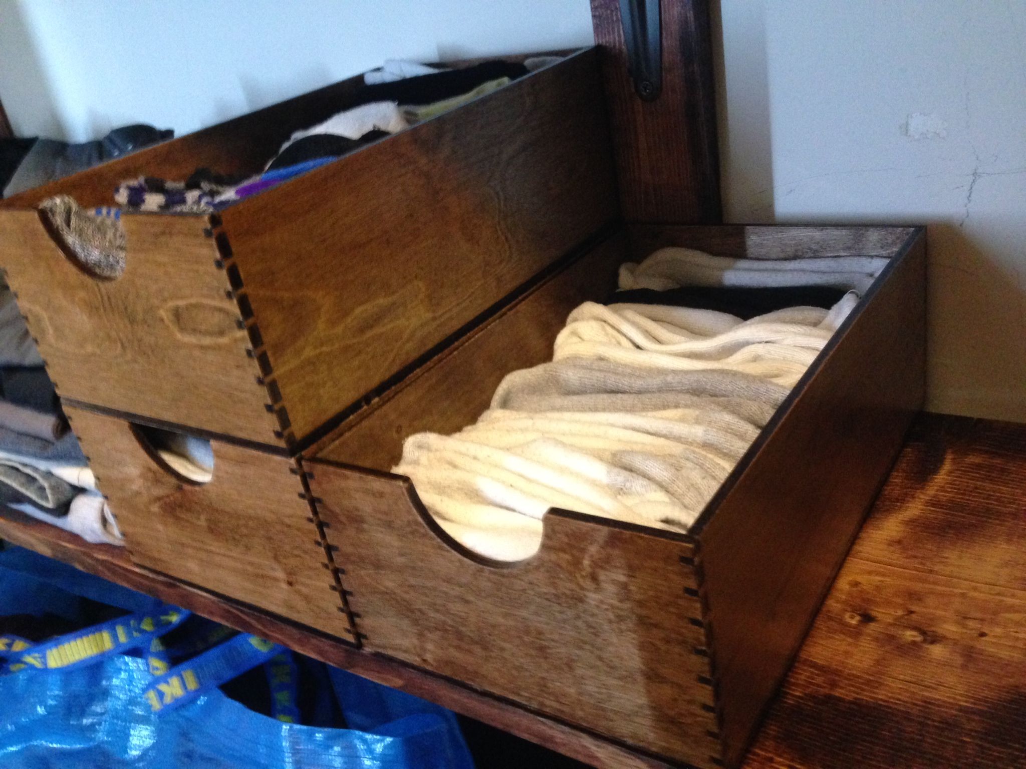 Forget Plastic! - Stackable Wooden Boxes : 3 Steps - Instructables