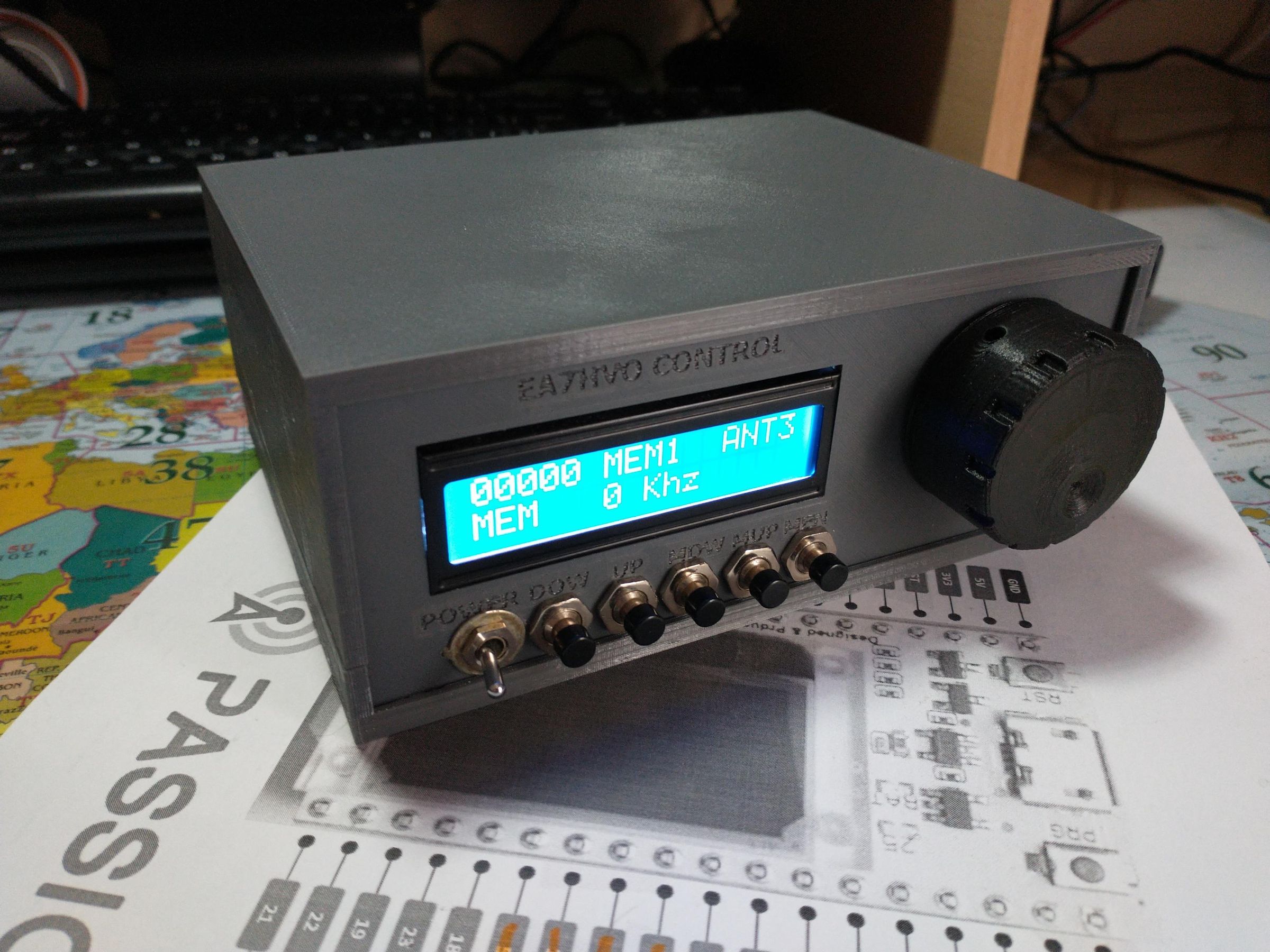 Controller for 3 Magnetic Loop Antennas With Endstop Switch : 19 Steps ...