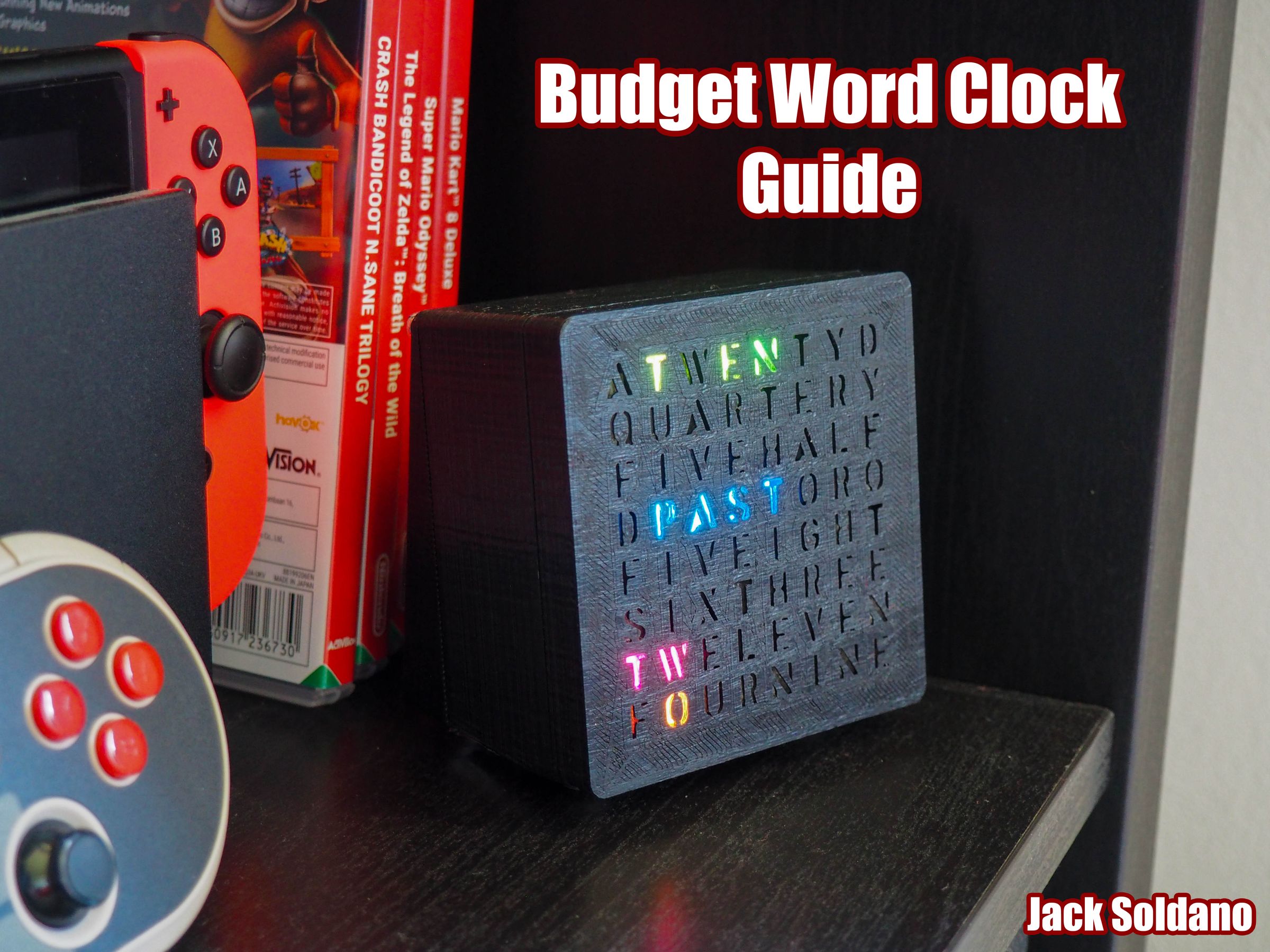 Budget Arduino RGB Word Clock! : 7 Steps (with Pictures) - Instructables