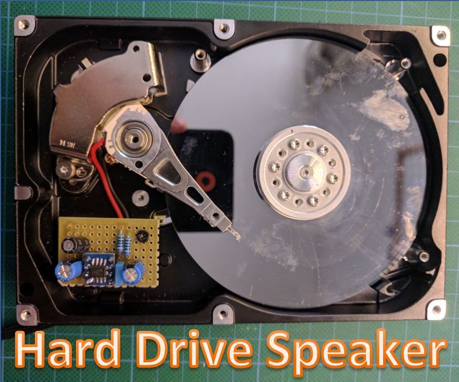 Hard Drive Speaker : 4 Steps (with Pictures) - Instructables