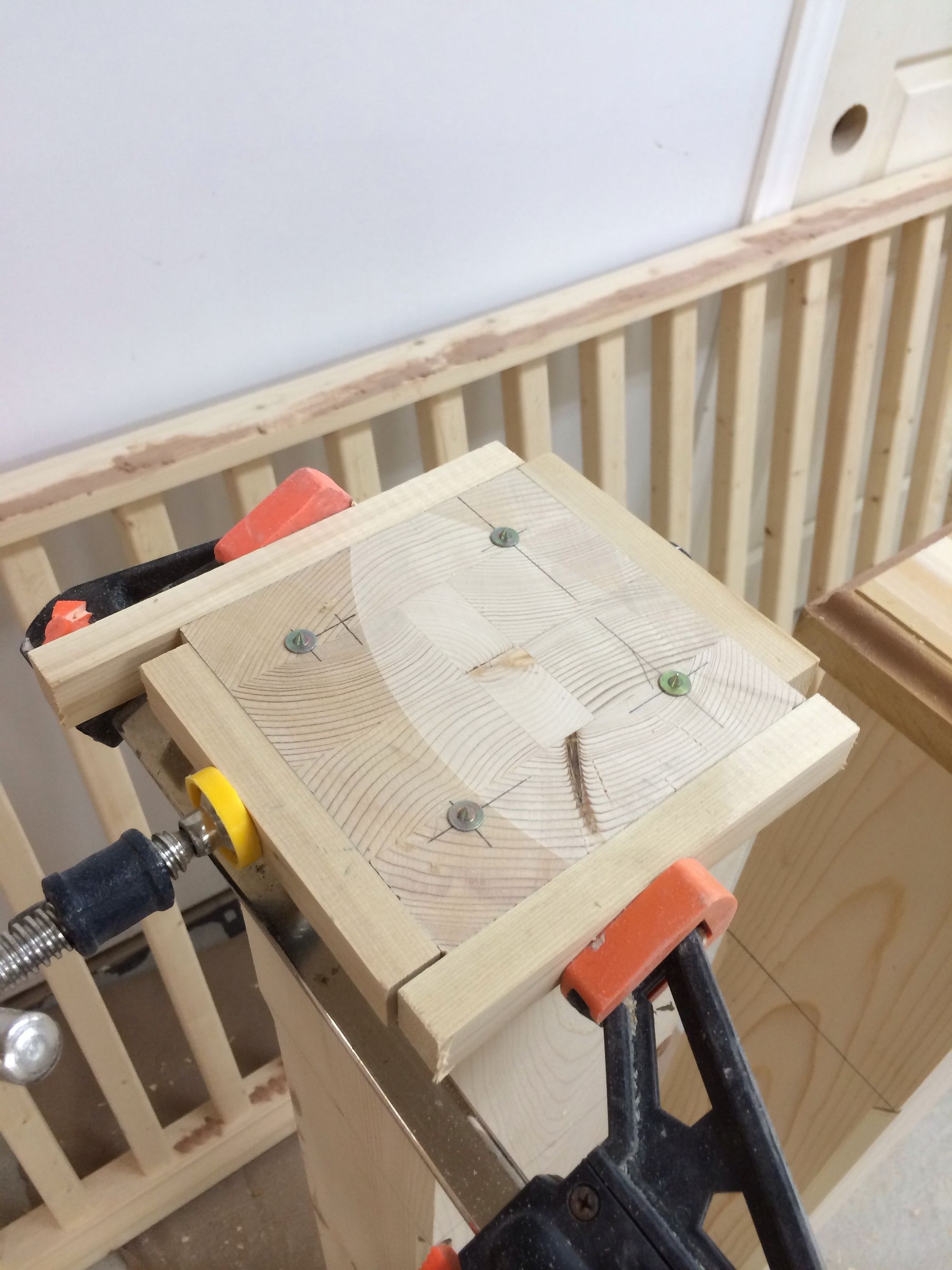 Premium Deck Railing From 2x4 and 2x6 Construction Lumber : 7 Steps ...