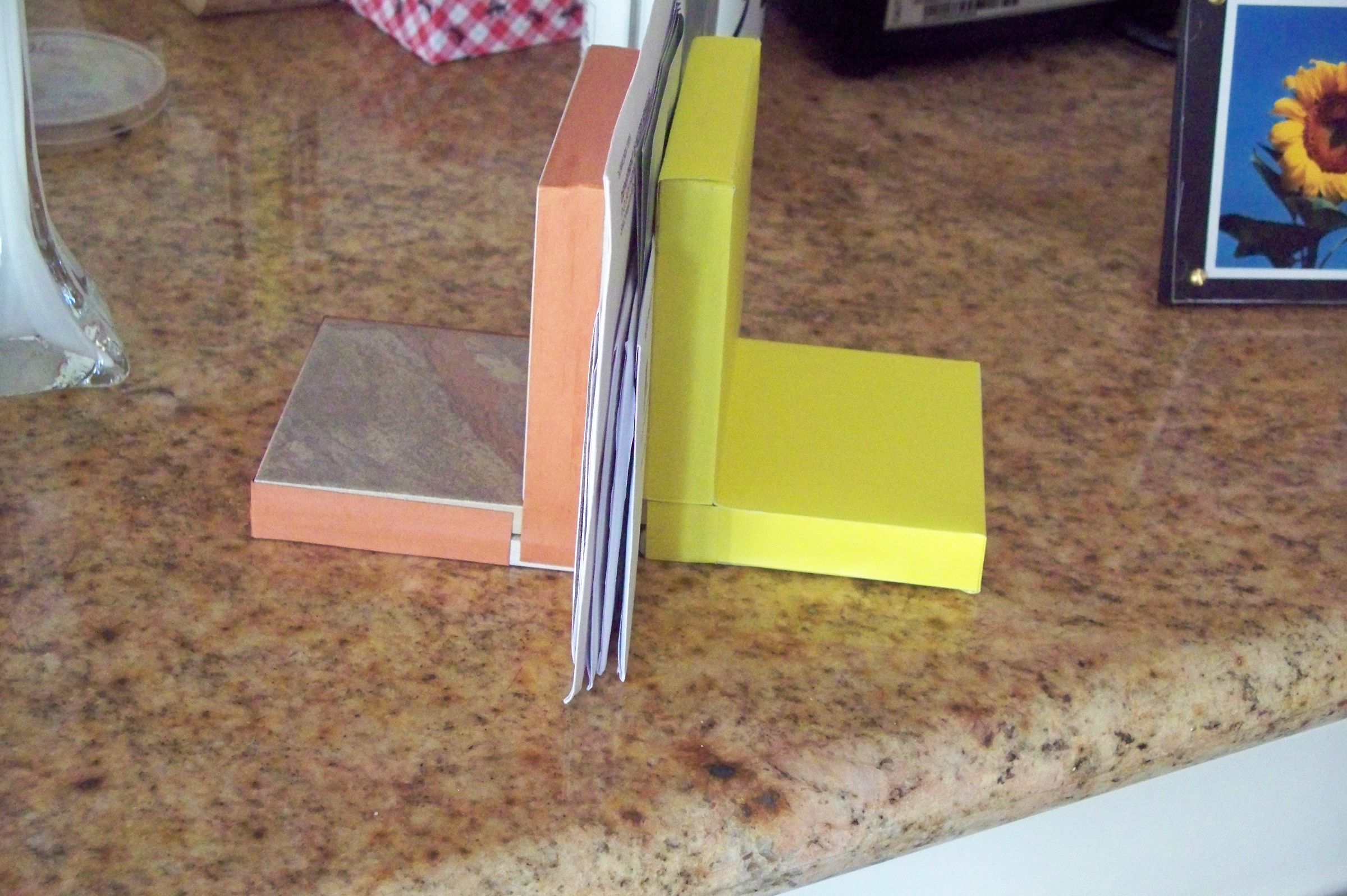 How to Make Bookends From Ceramic Tile : 6 Steps (with Pictures ...