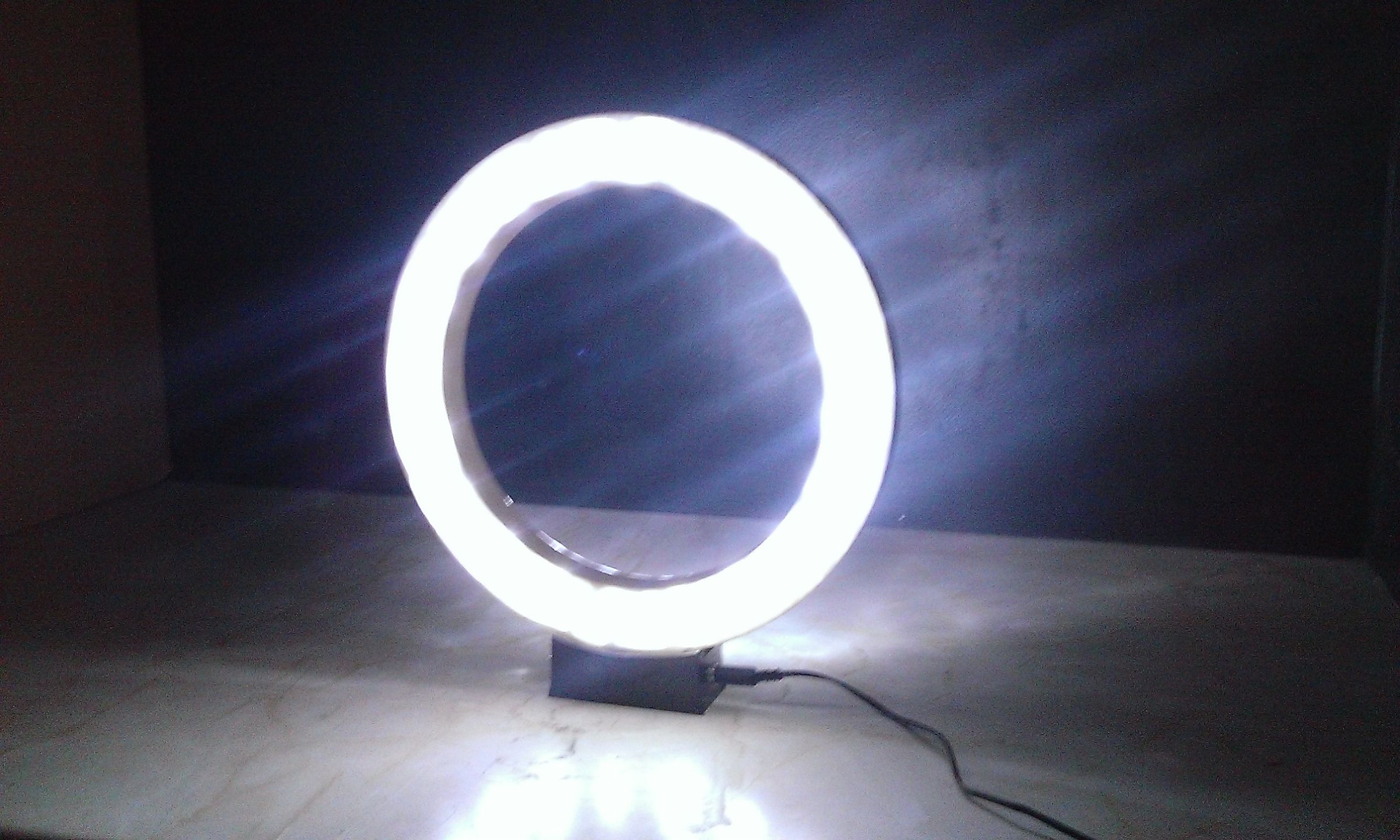 How to Make the Ring Lamp : 6 Steps (with Pictures) - Instructables
