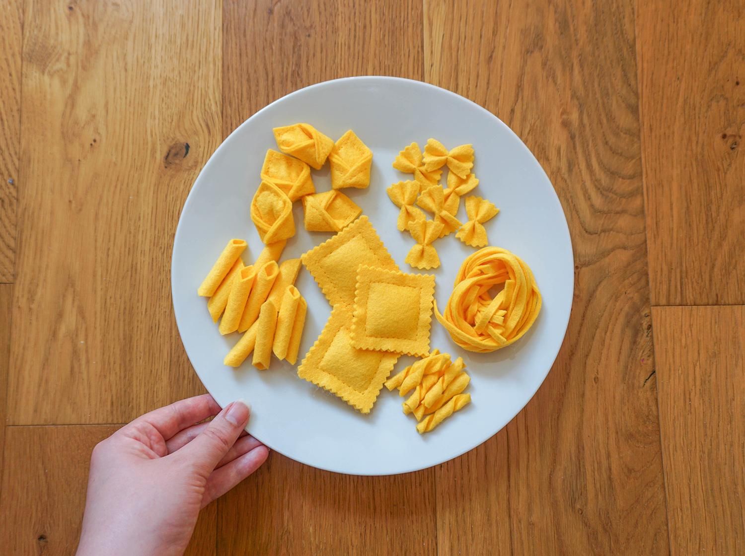 How to Make Pasta Out of Felt! | Fun & Easy DIY Craft Project | Faux ...