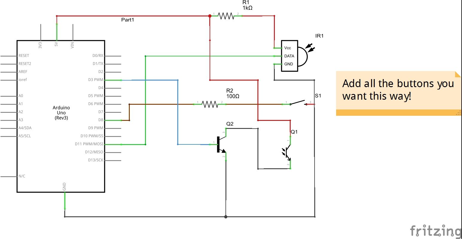 ARDUINO How to Build Your Own Universal IR Remote Control - Instructables