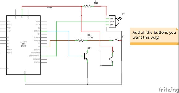 Arduino How To Build Your Own Universal Ir Remote Control Instructables