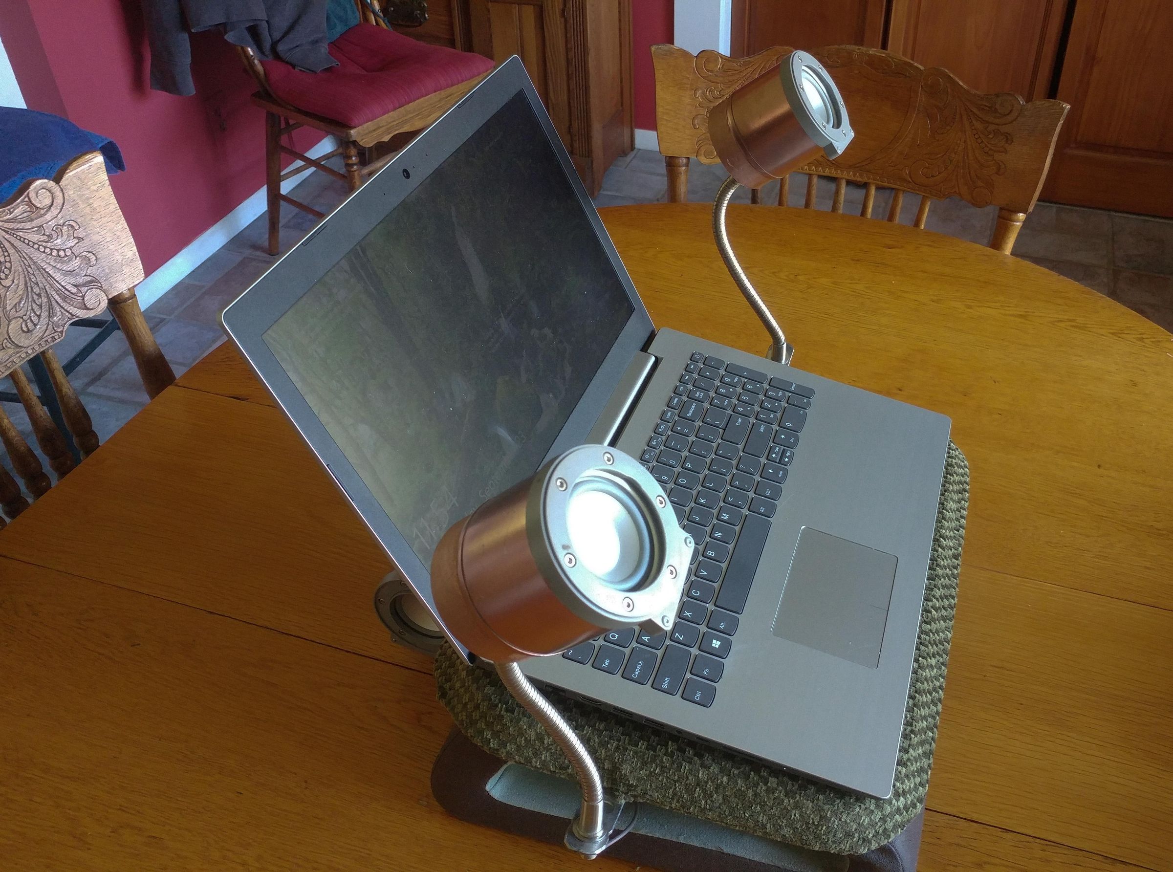 Steampunk Laptop Audio Amplifier : 9 Steps (with Pictures) - Instructables