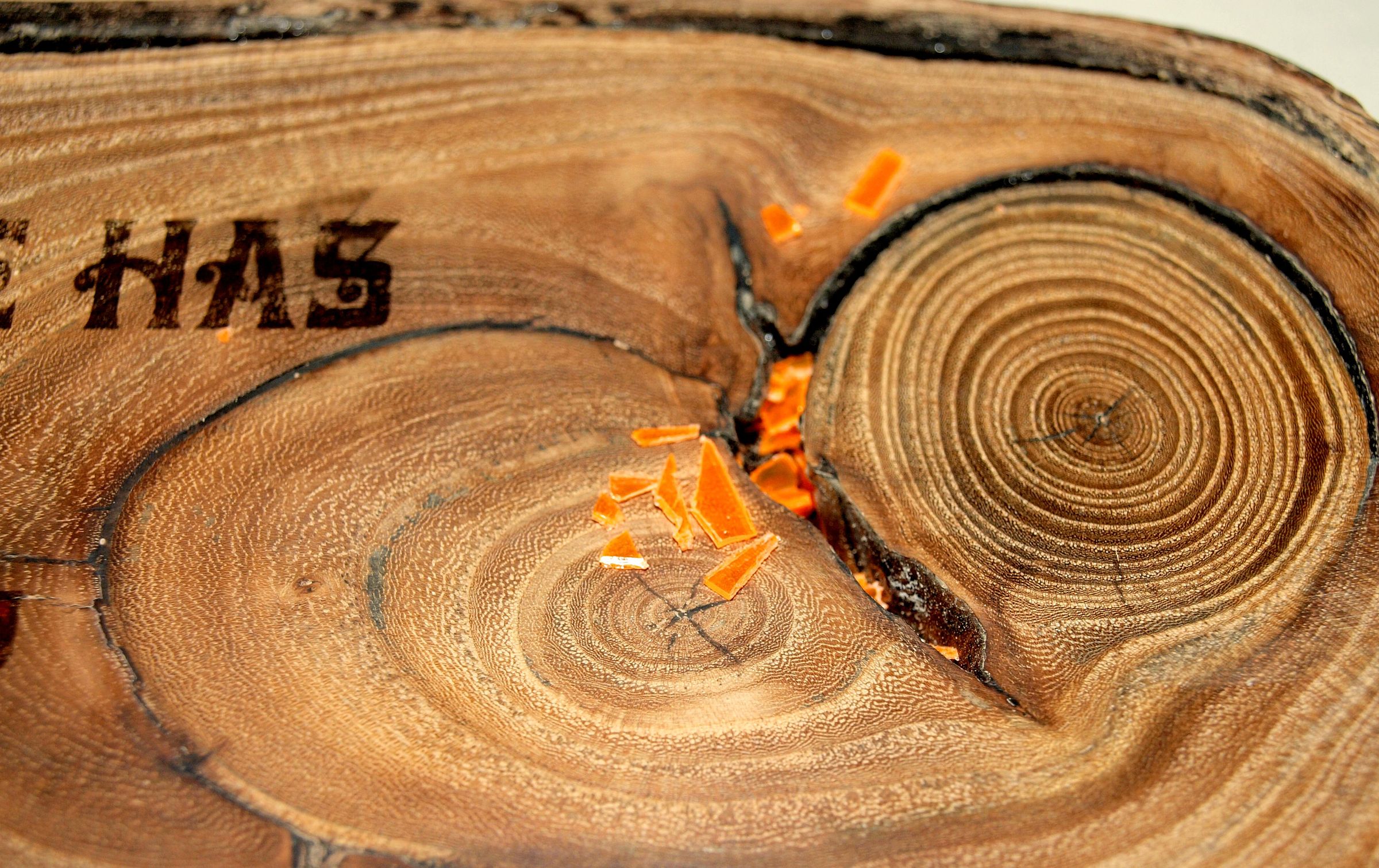Gnarly Wood Projects With Weird Wood, Broken Glass, LED's and Epoxy ...