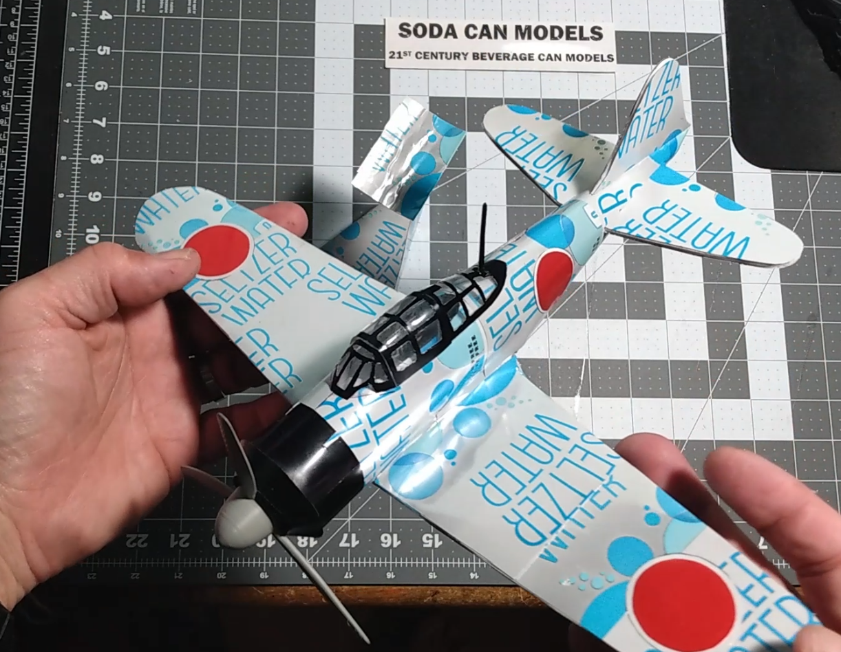 How to Make a DIY Homemade Soda Can Airplane With Recycled Aluminum ...