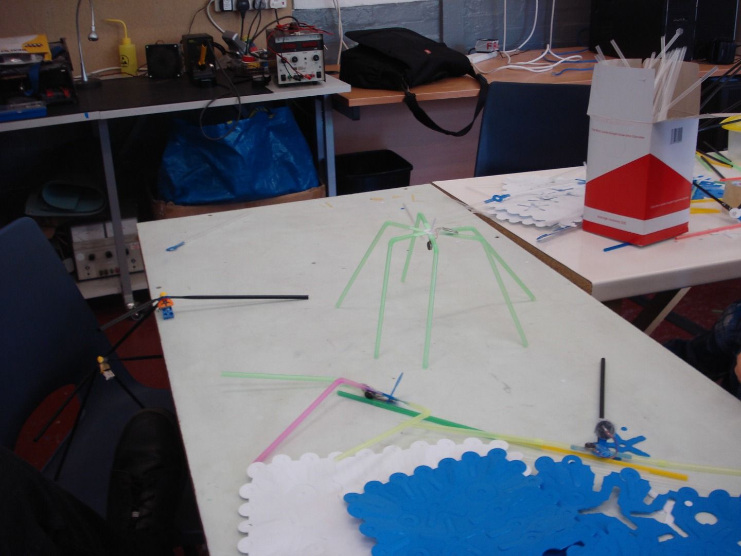 Strawbots: Robots With Strawbees and Pager Motors : 4 Steps - Instructables